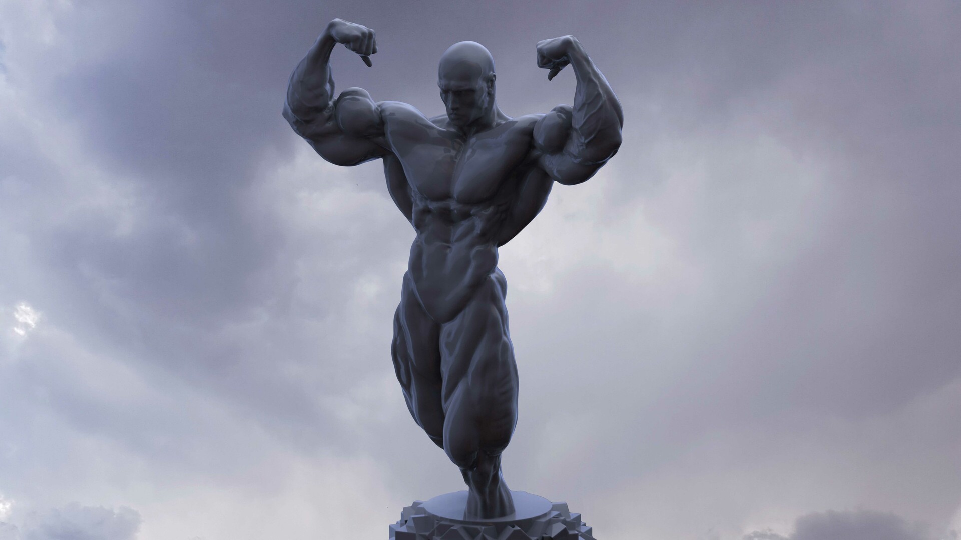 ArtStation - Male body sculpting