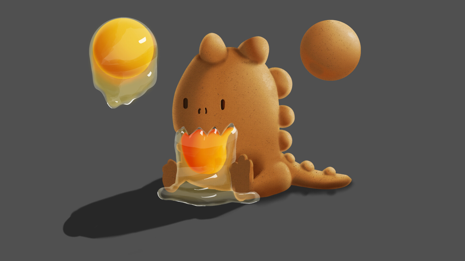 ArtStation - EGG! Work on materials