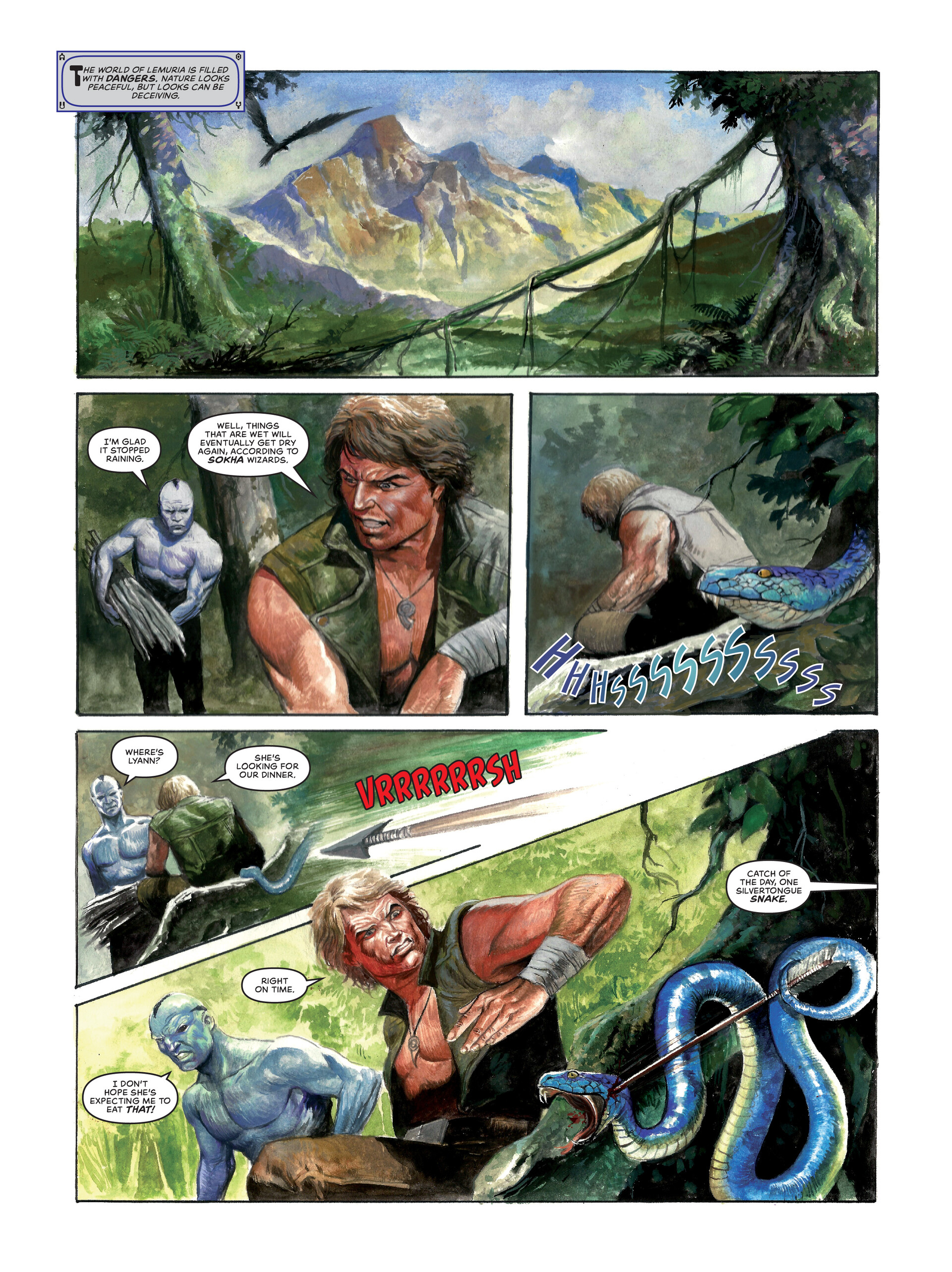 ArtStation - Lemuria Chapter 2 Lettering