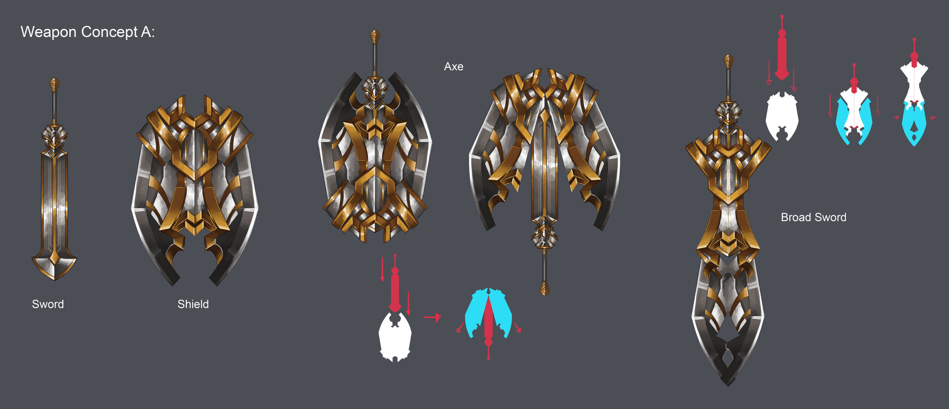 ArtStation - Weapon Concept 01