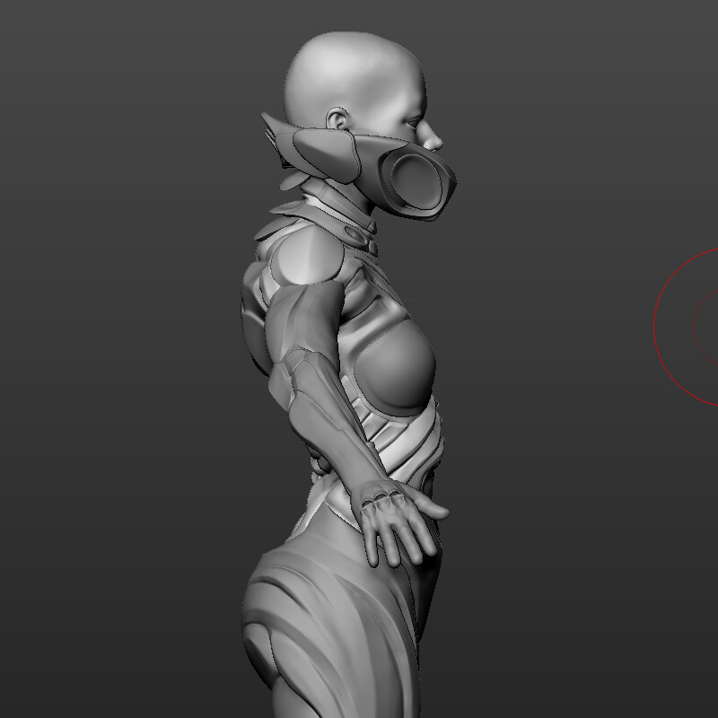 ArtStation - WIP Sci-Fi Pilot