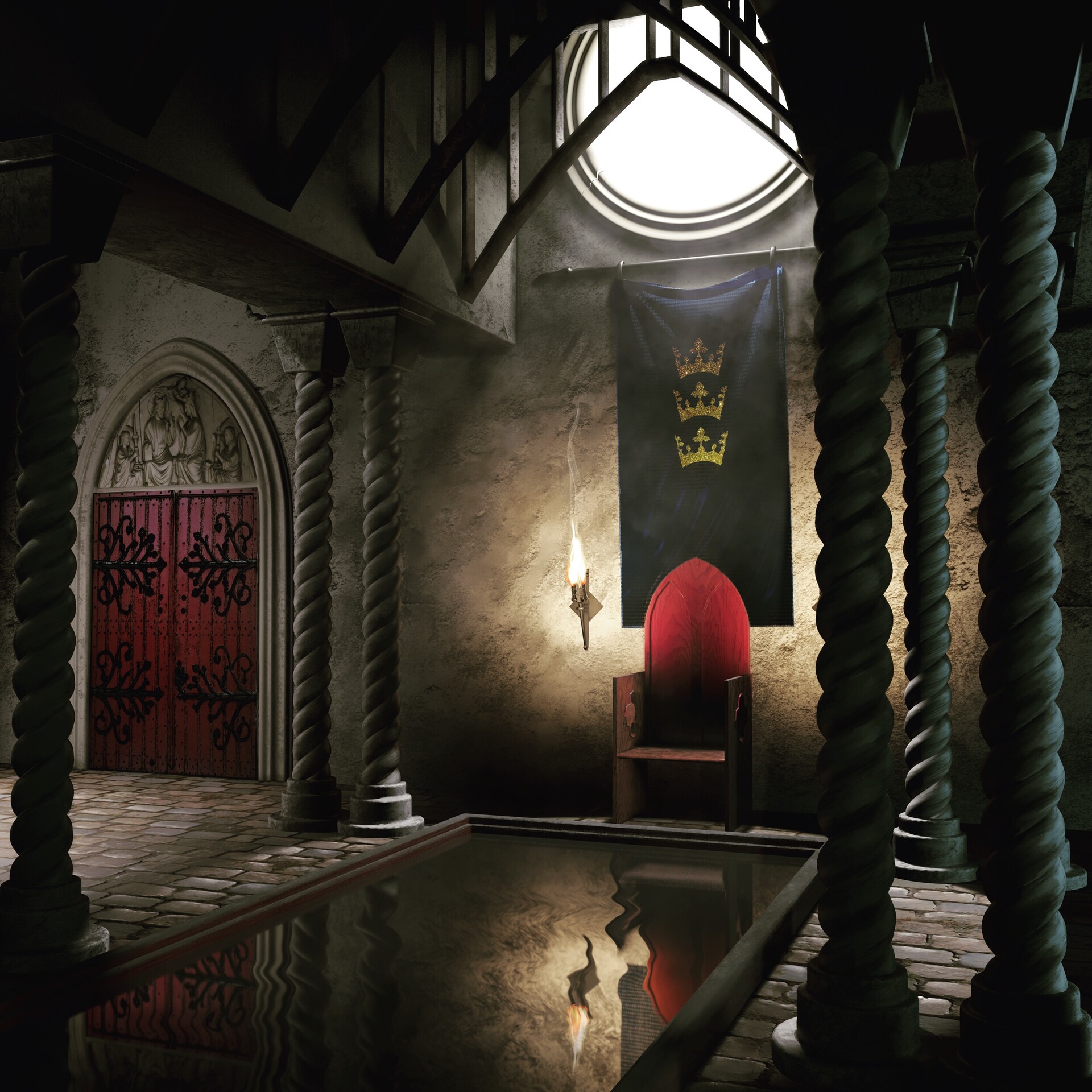 ArtStation - Merlin's cave