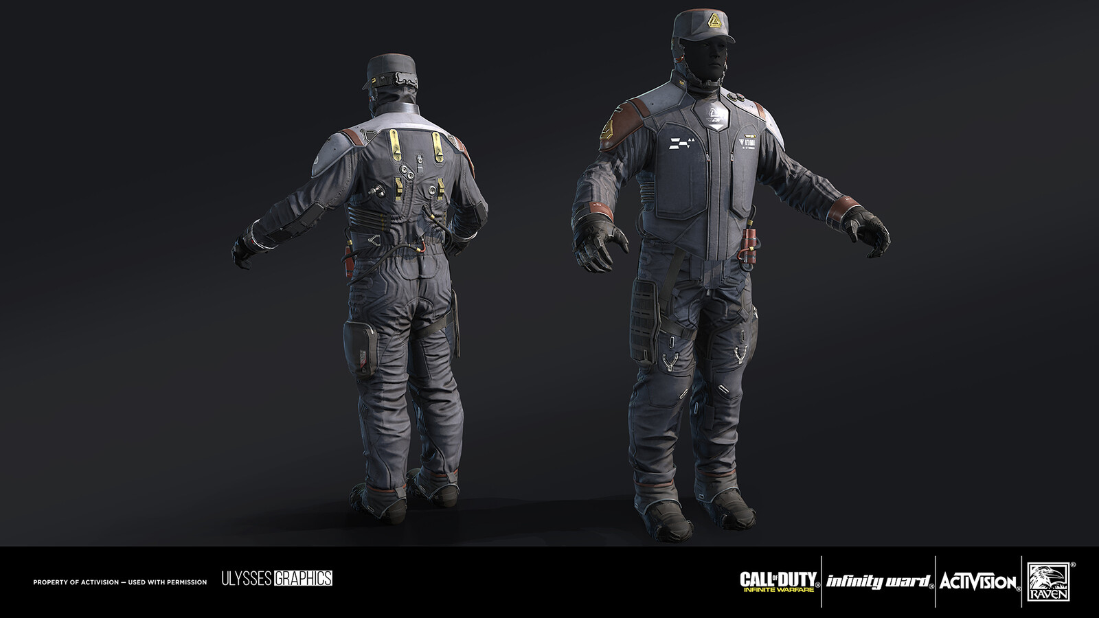 Kateryna Zaikina - Call of Duty: Infinite Warfare SDF Captain Uniform