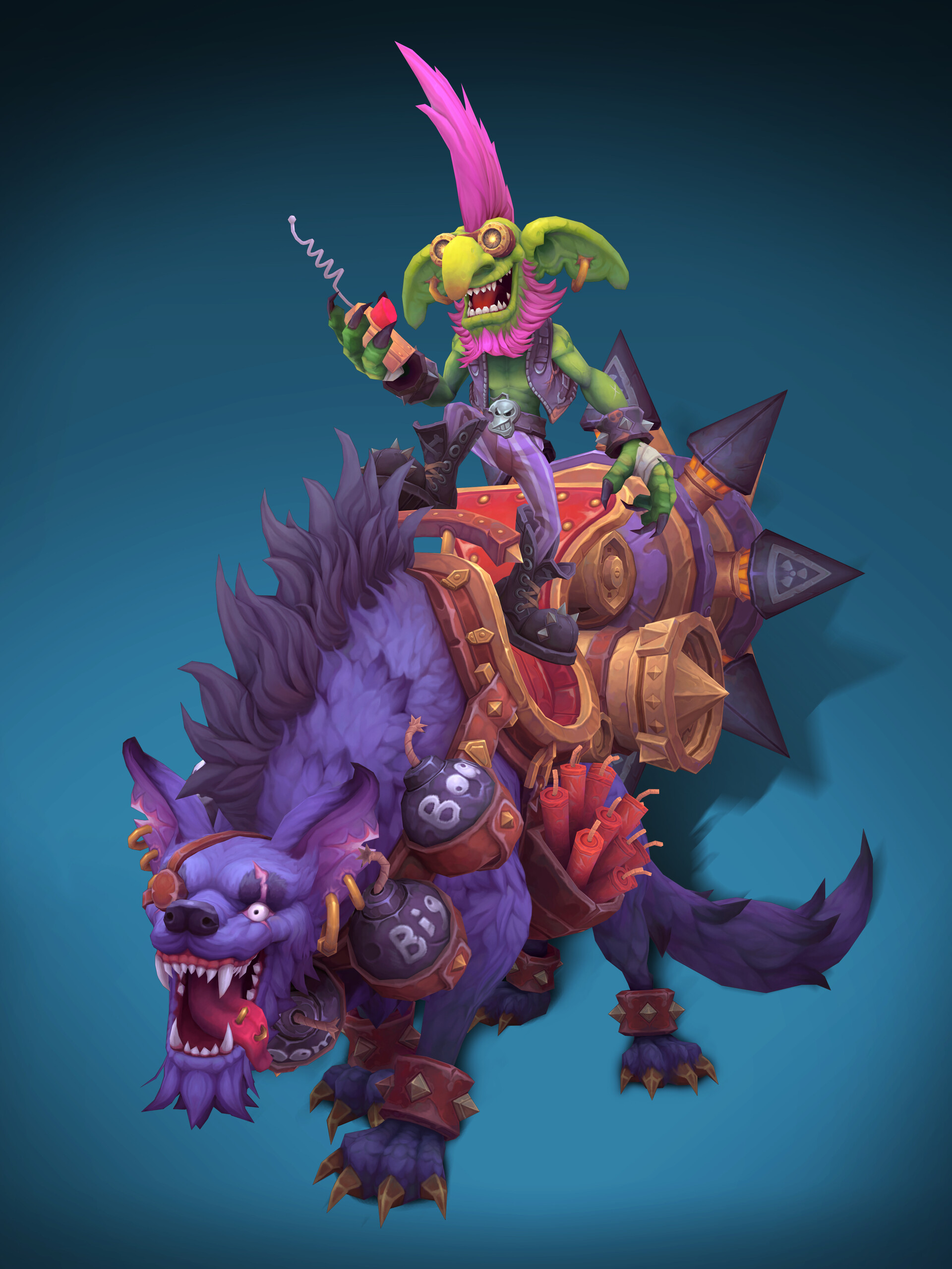 ArtStation - Goblin and his partner