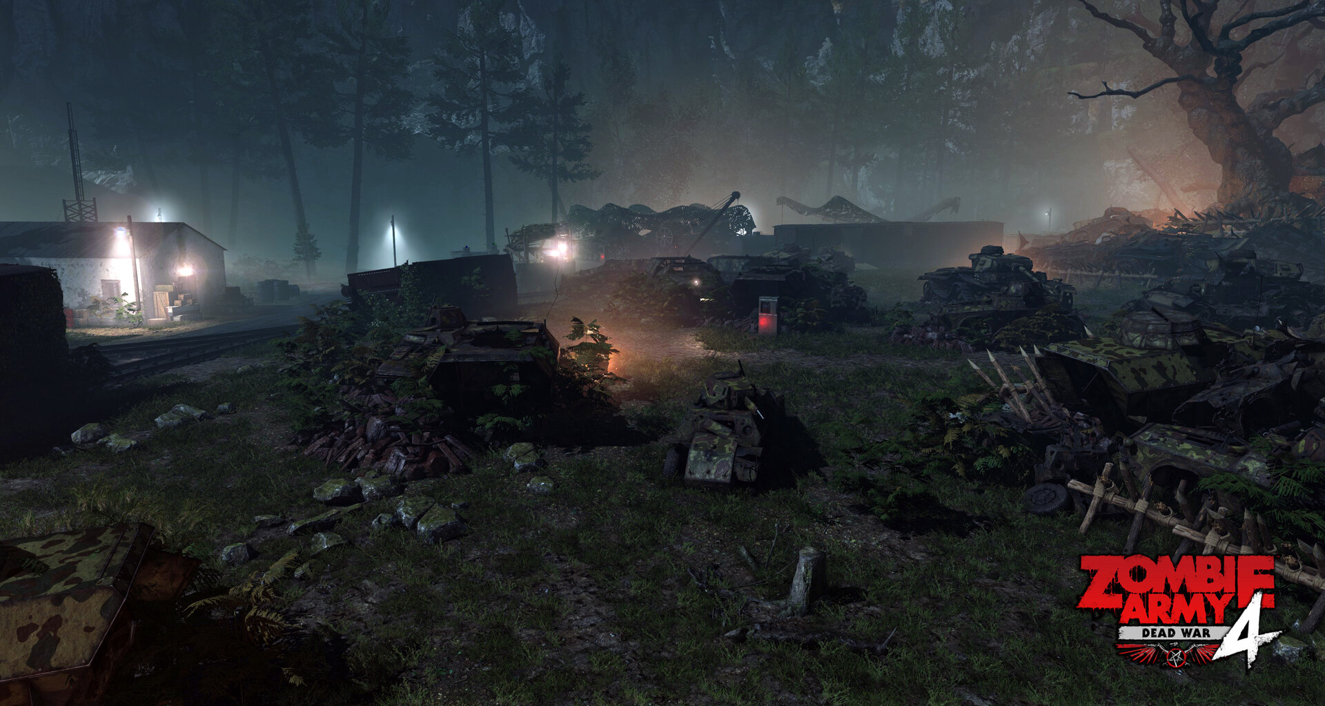 ArtStation - Zombie Army 4: Dead War - Military Base - Exterior