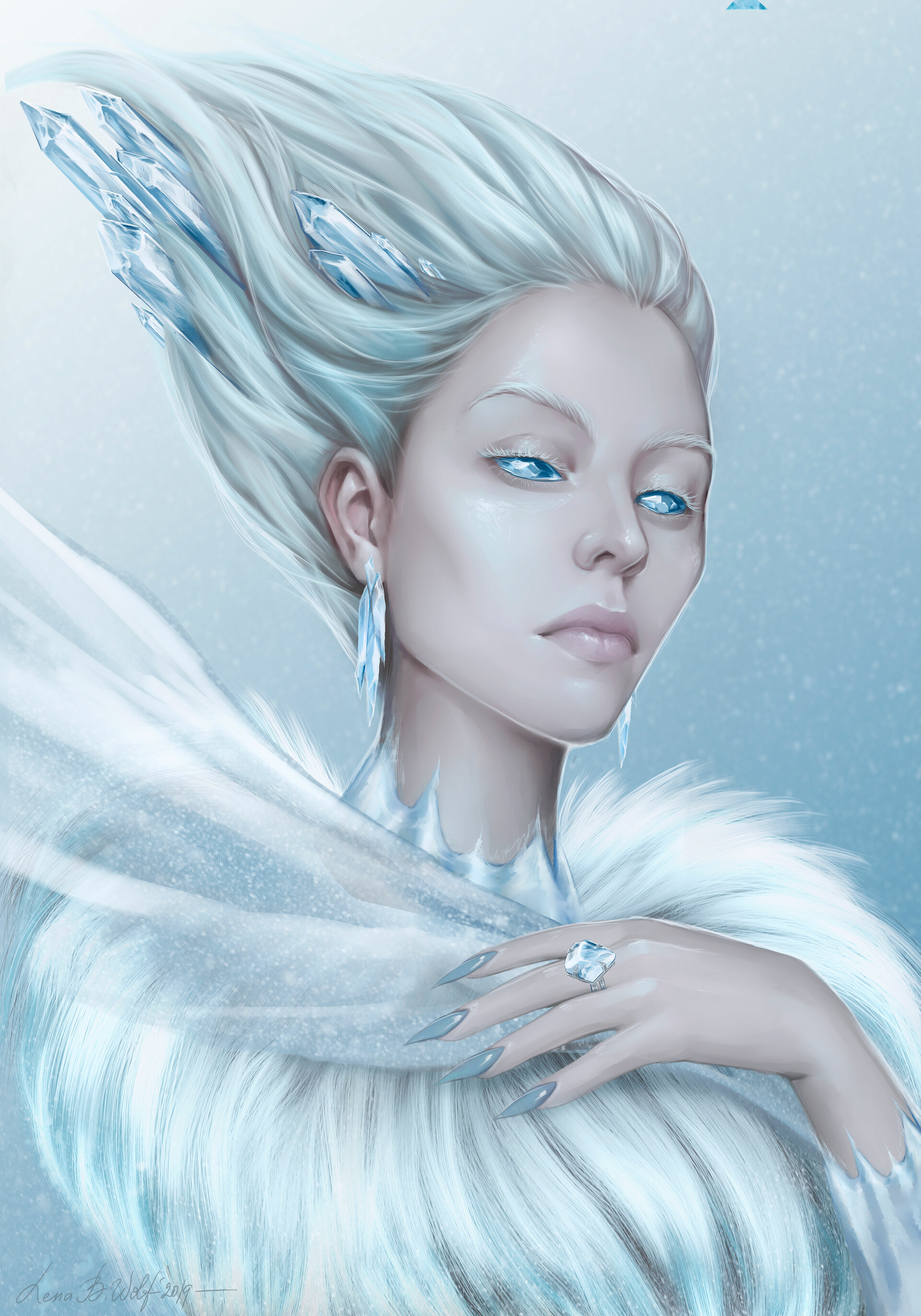 ArtStation - Frozen Maiden