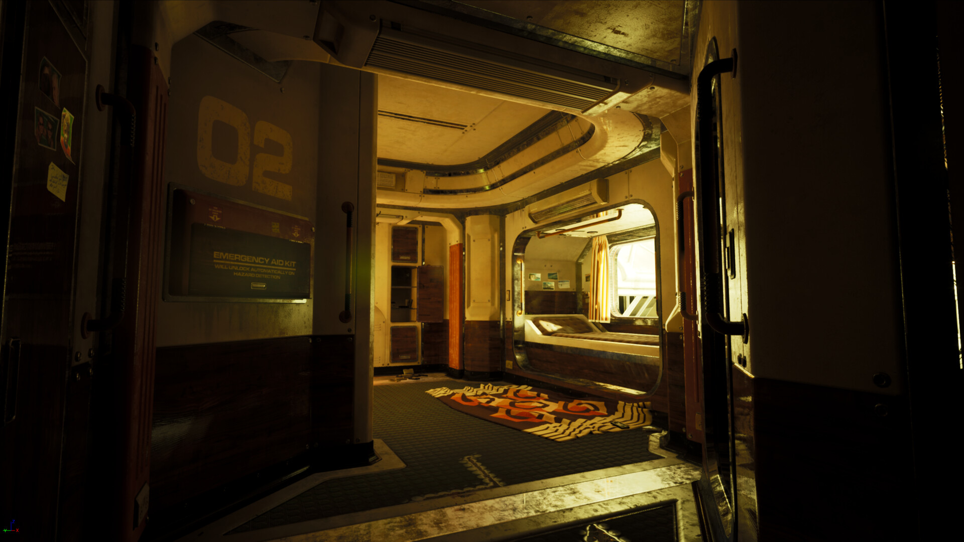 Gustavo Elliott - Re-Lighting of Liam Tart's Sci-Fi Bunk scene