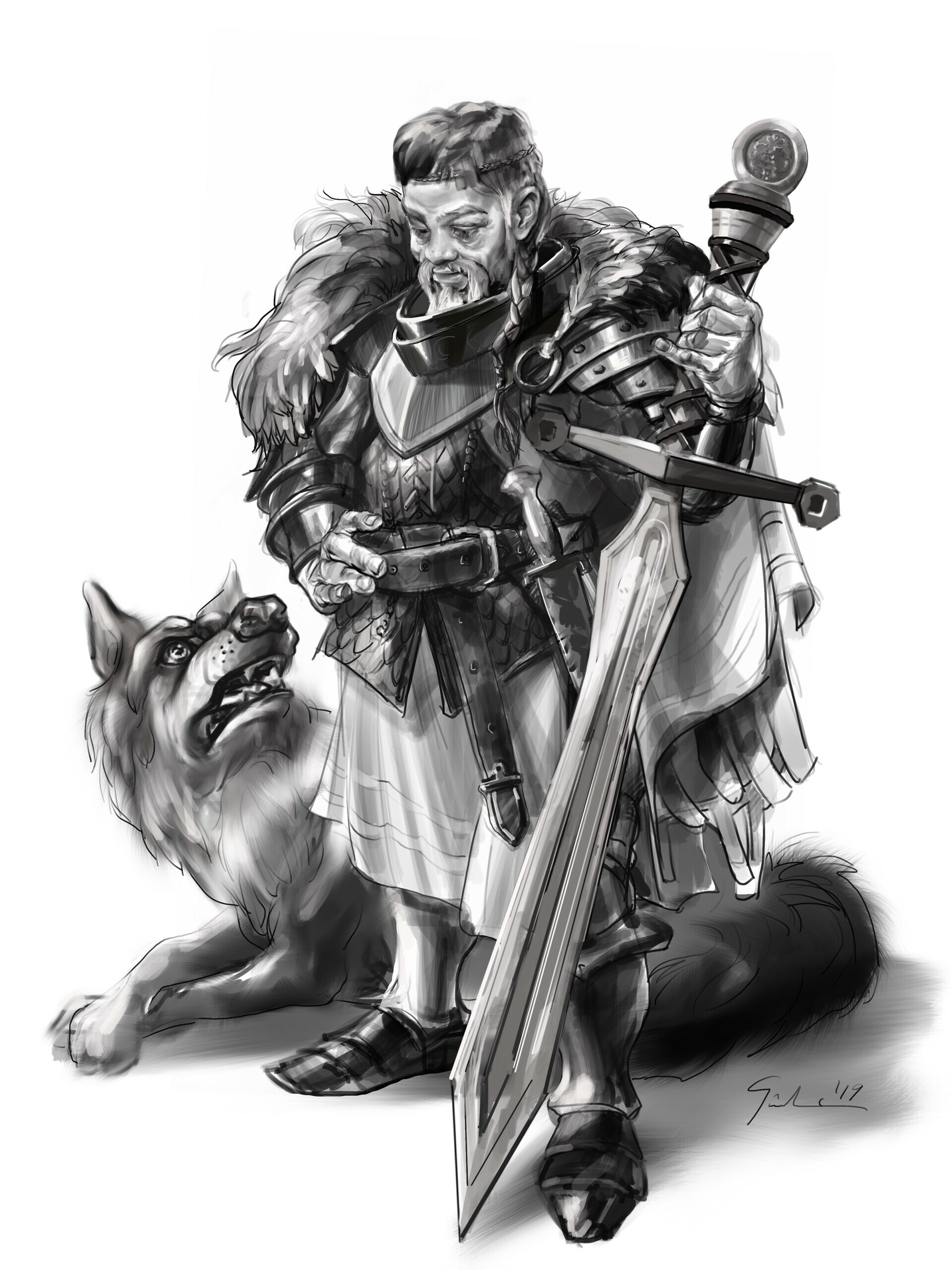 ArtStation - King Arthur-The Legend of King Arthur challenge-ArtStation