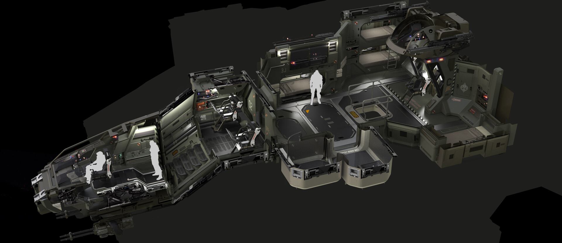 Cloud Imperium Games - Star Citizen - Anvil Valkyrie Dropship