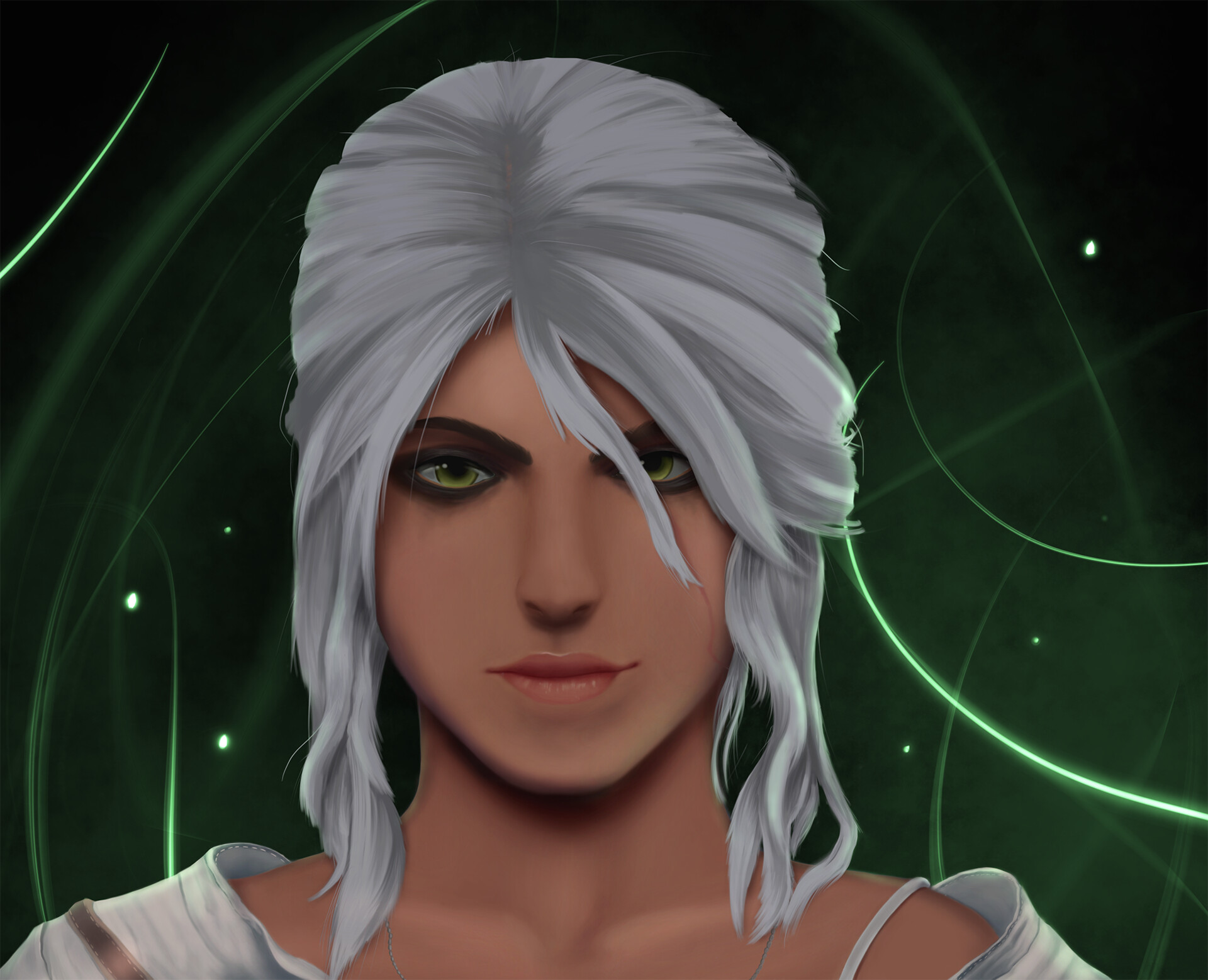 ArtStation - Ciri the witcher potrait