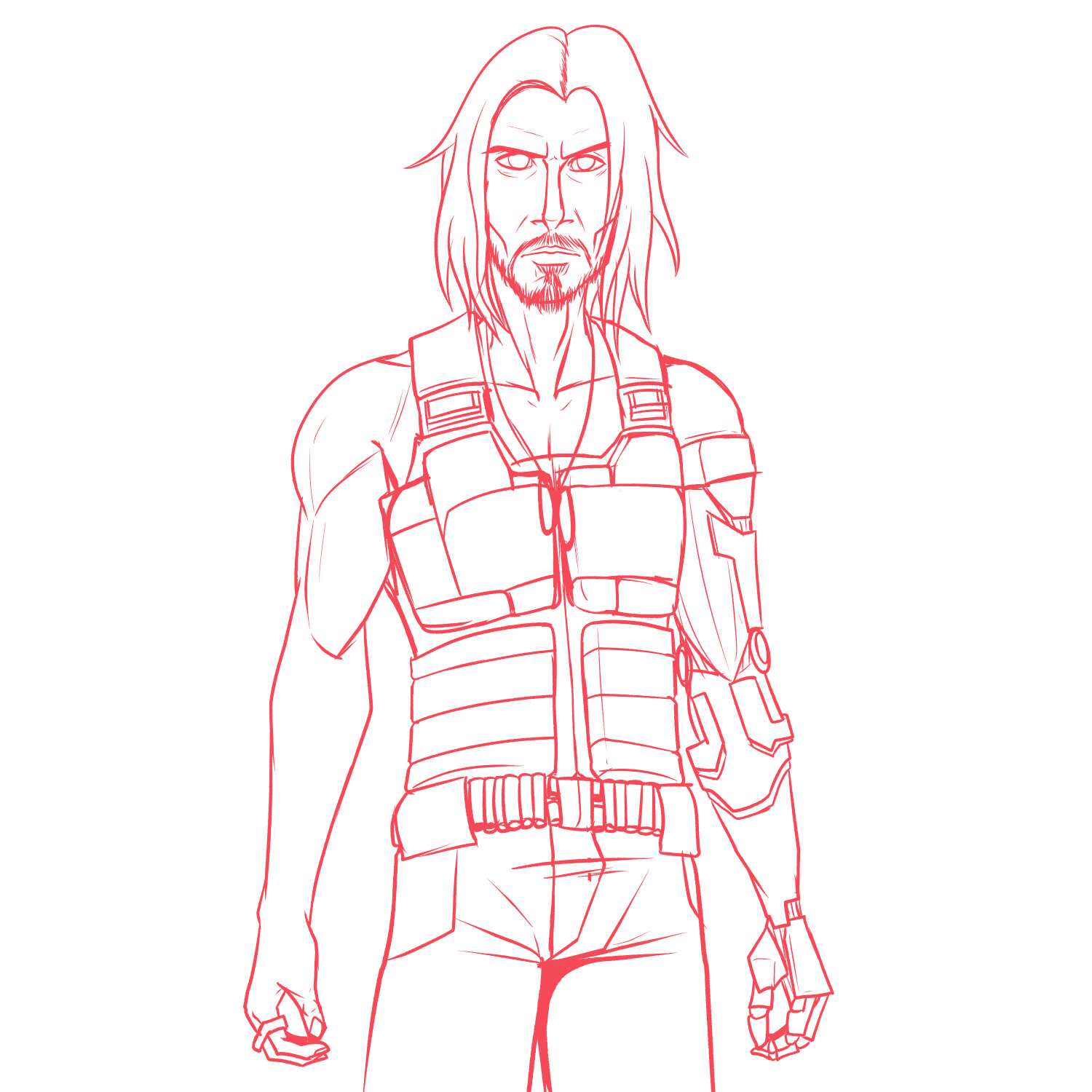 Art of Jamie Mariscal - Johnny Silverhand