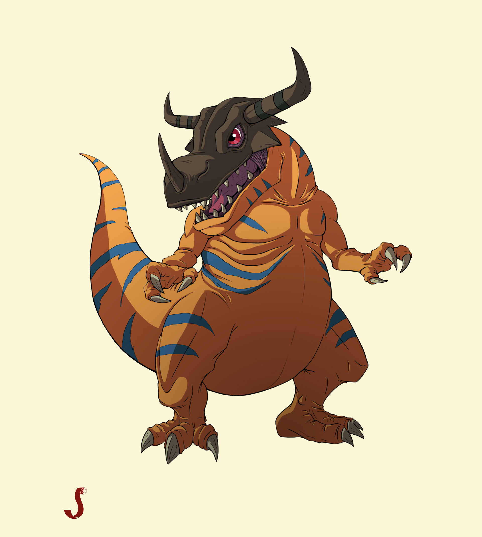 Digimon Greymon Family