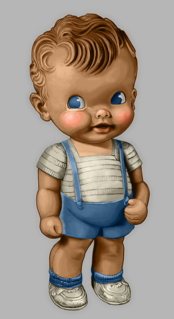 ArtStation - Blue Baby and Friends