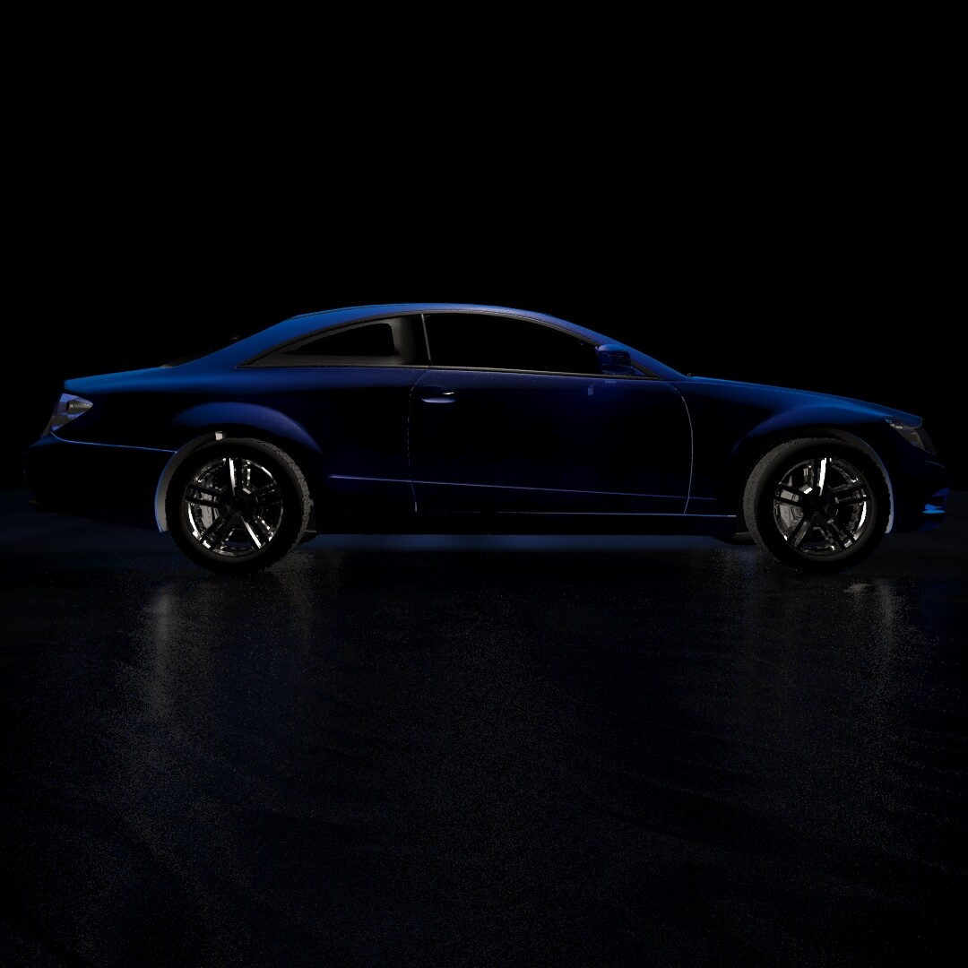 ArtStation - Mercedes Benz Car