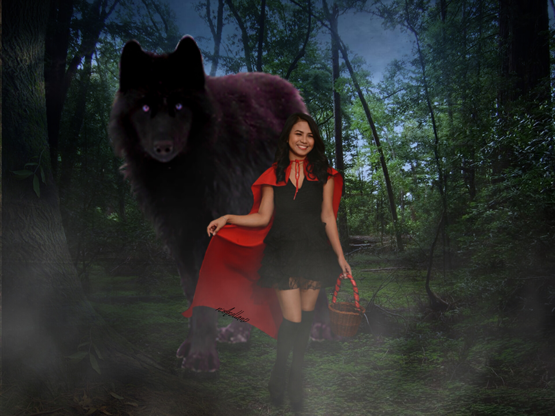 ArtStation - Miss Red Riding Hood