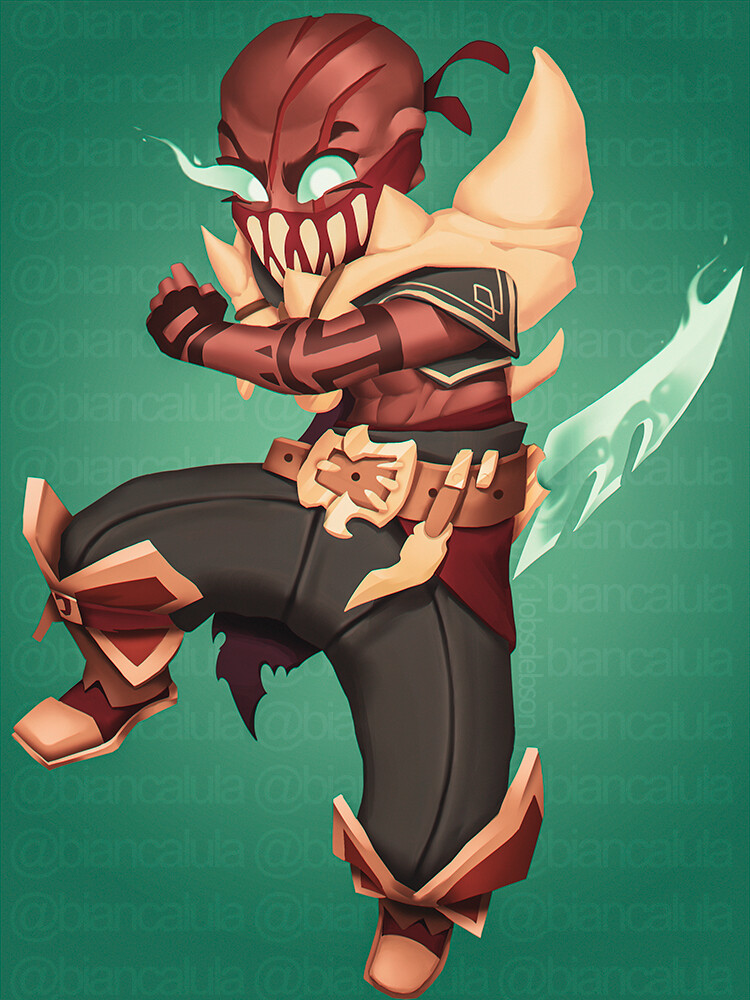 ArtStation - Pyke from League of Legends