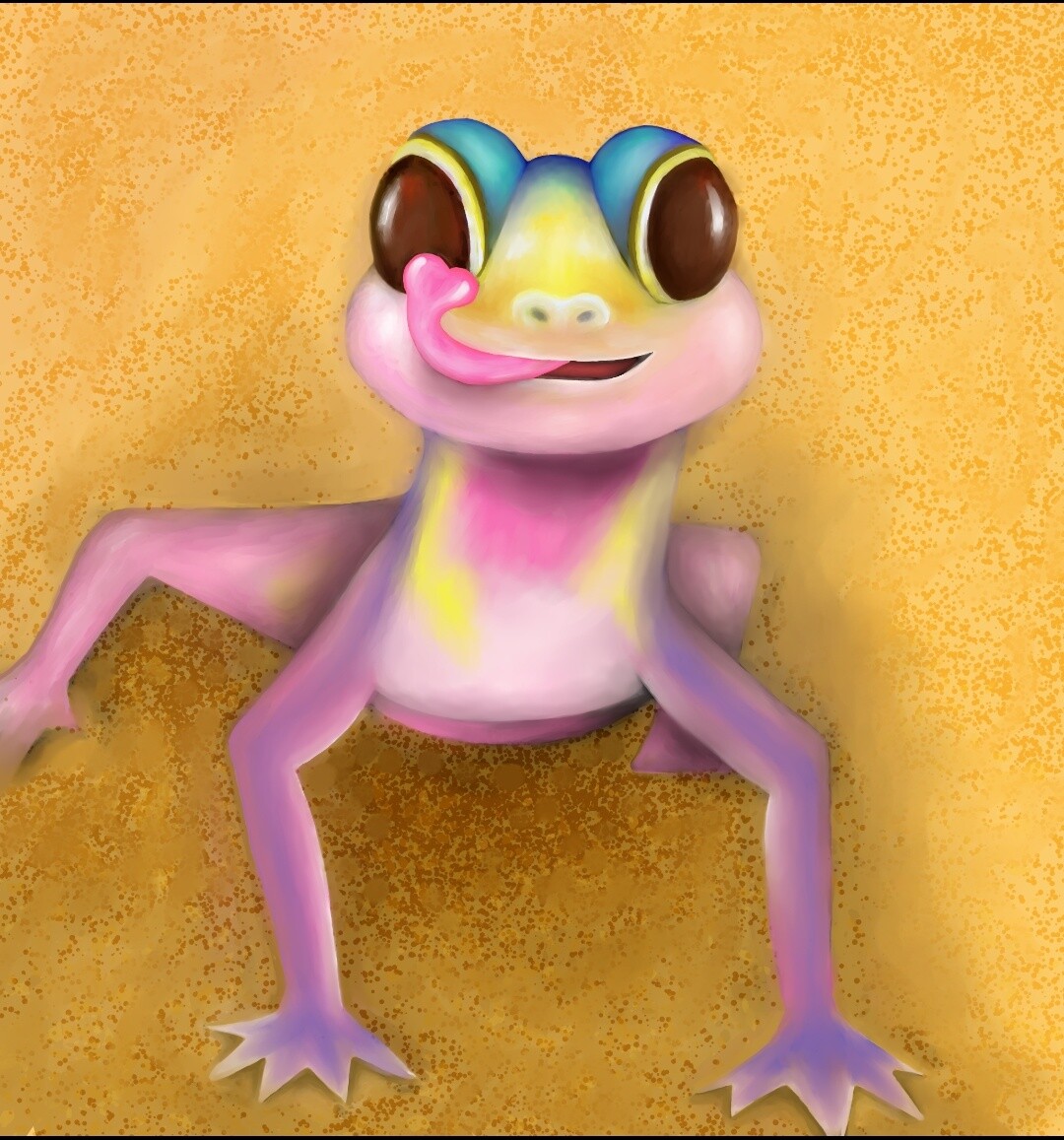 ArtStation - Tiny lizard