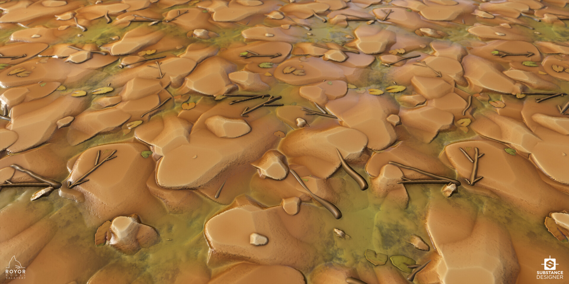 Roy Salaysay - Substance Designer - Stylized Ground