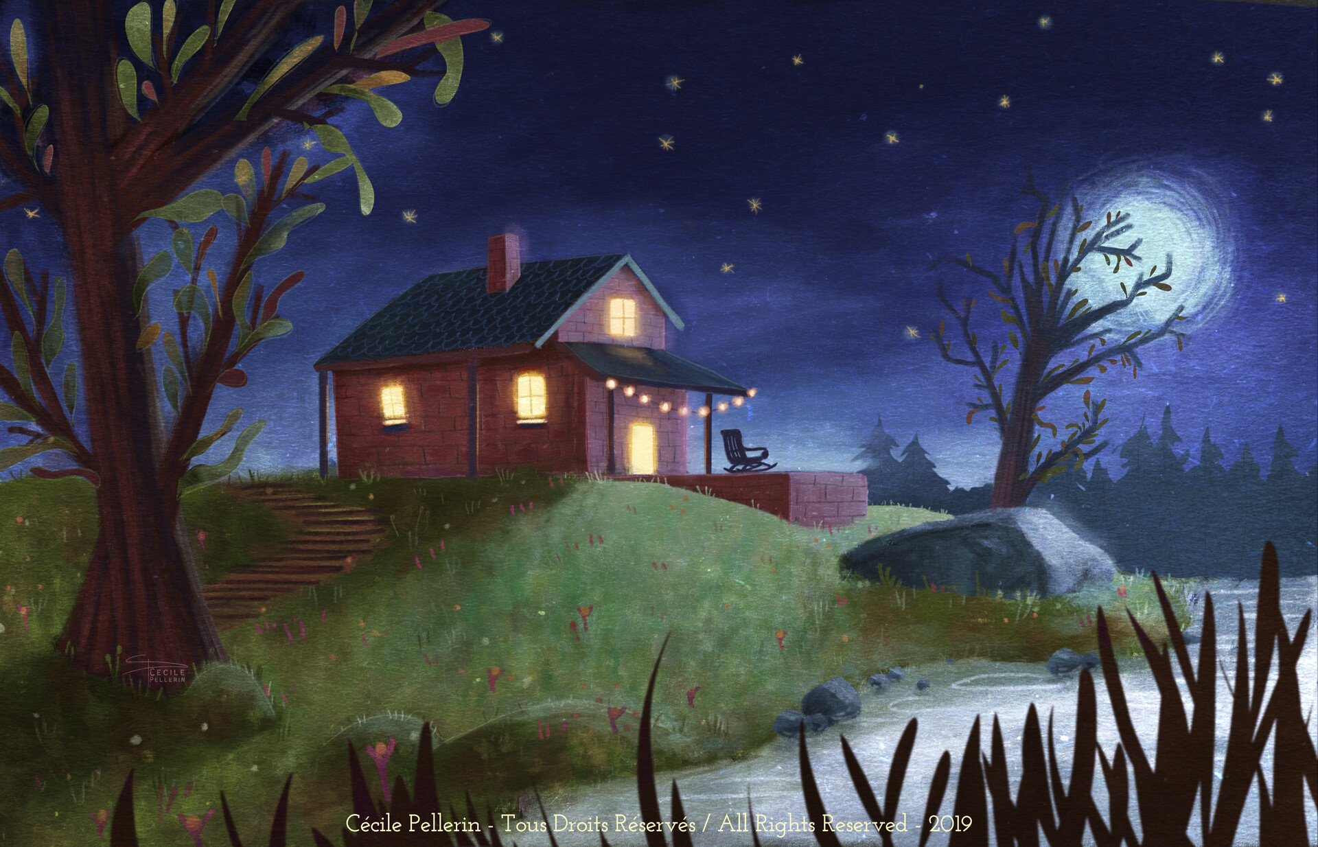 ArtStation - Lake House