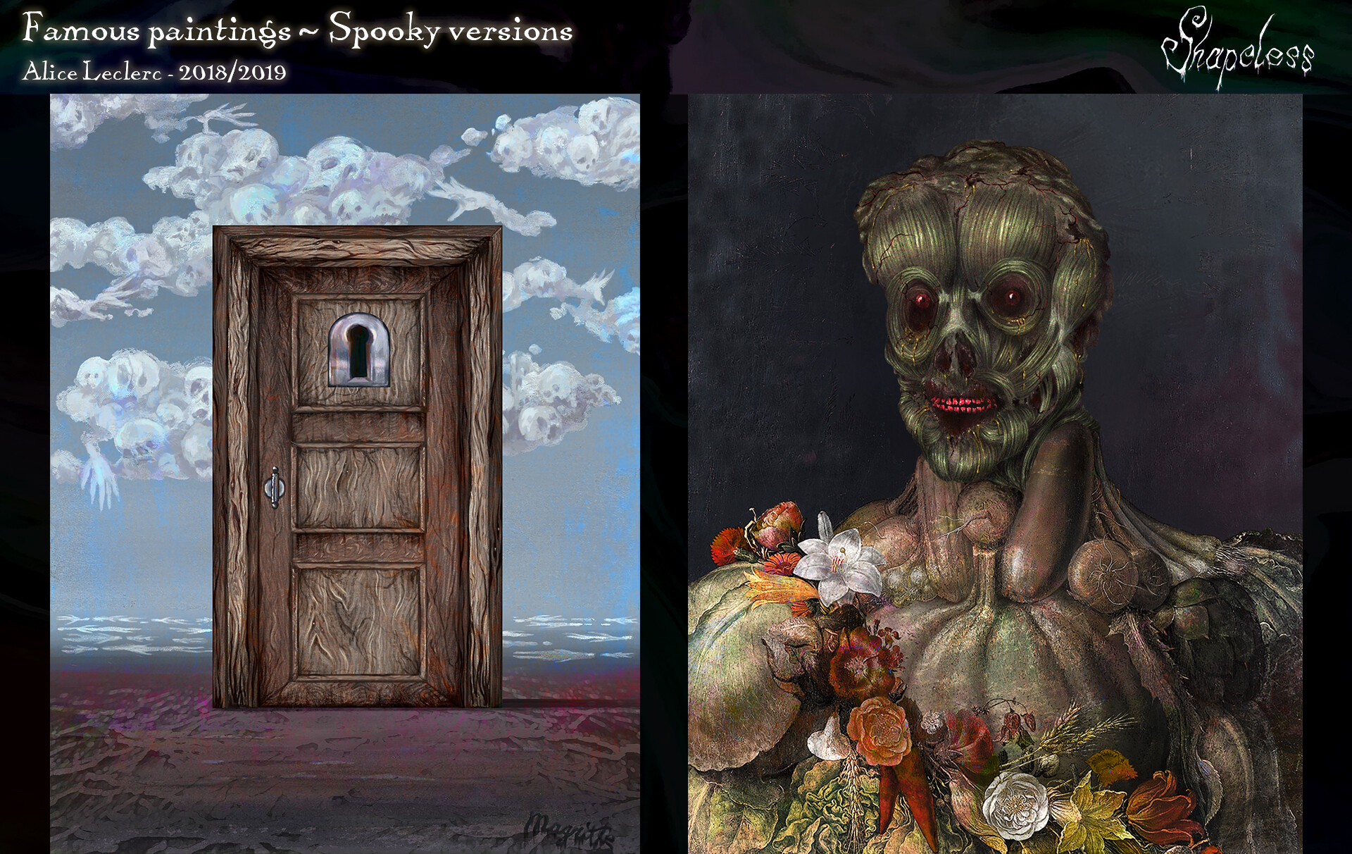 Alice Leclerc - Shapeless - Paintings