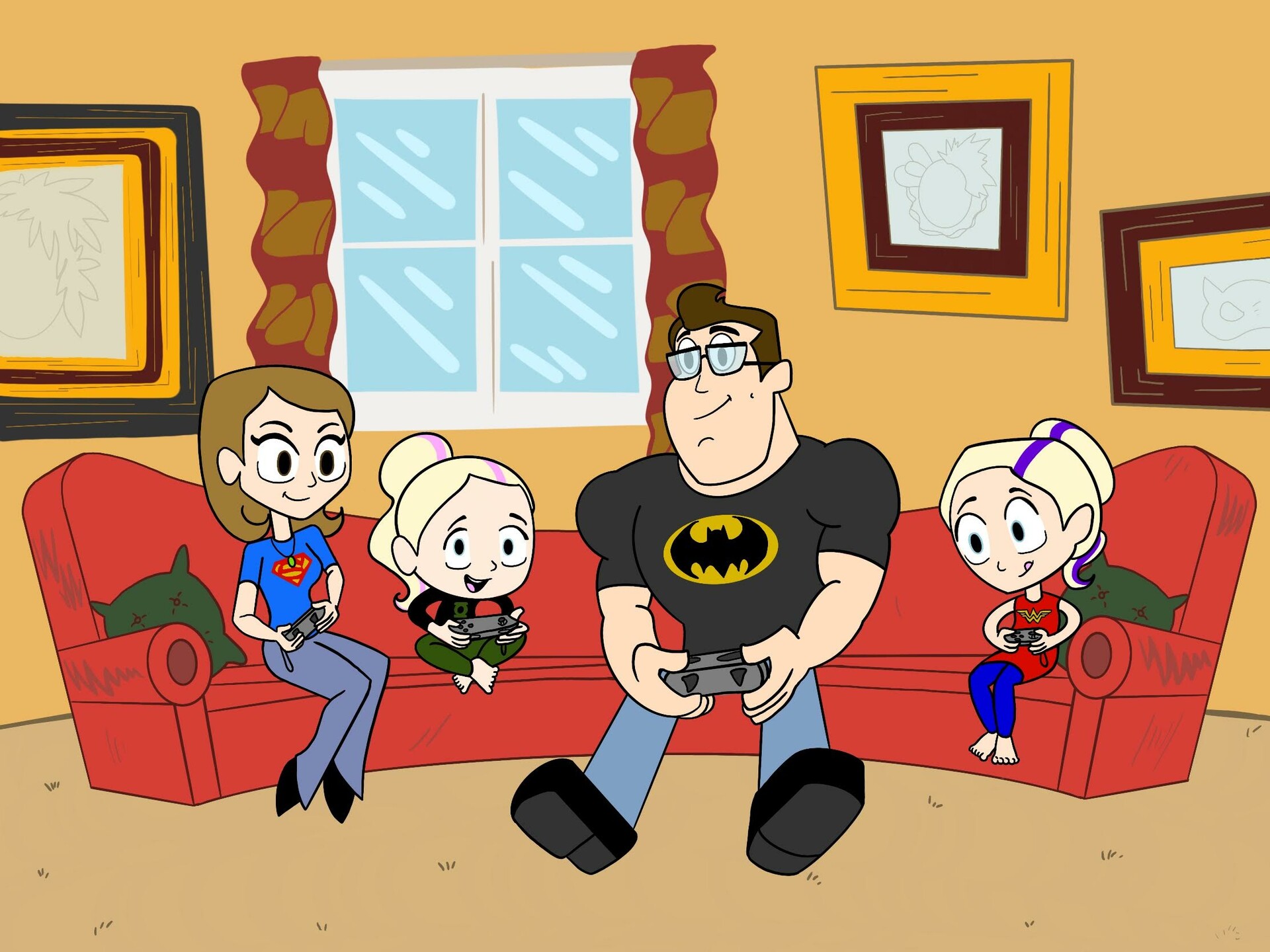 ArtStation - TTG Family Portrait