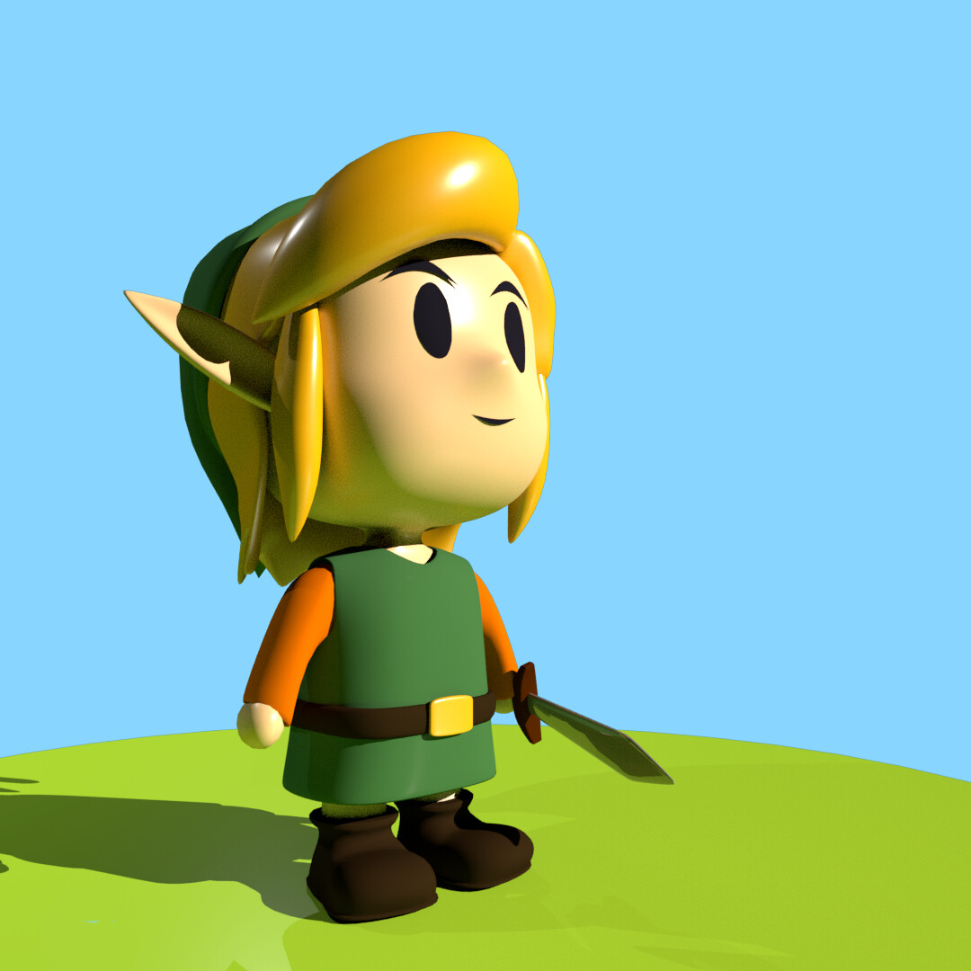 ArtStation - Link from Link's awakening