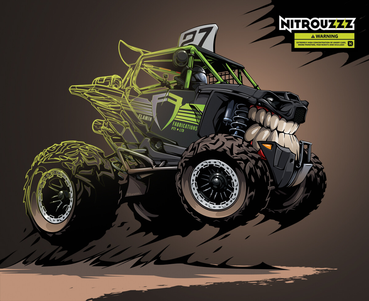 ArtStation - Polaris RZR #BeastedUp