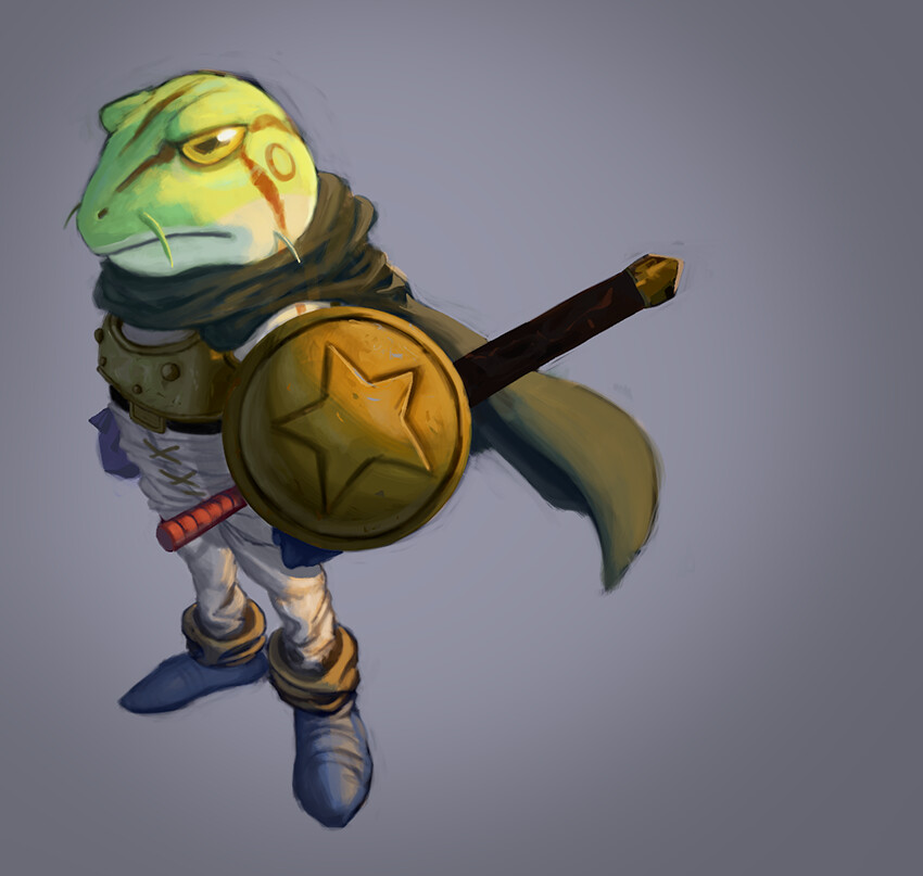 chrono trigger frog knight