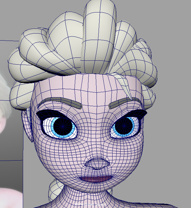 ChristheLancer - Queen Elsa - Frozen 3D Artwork