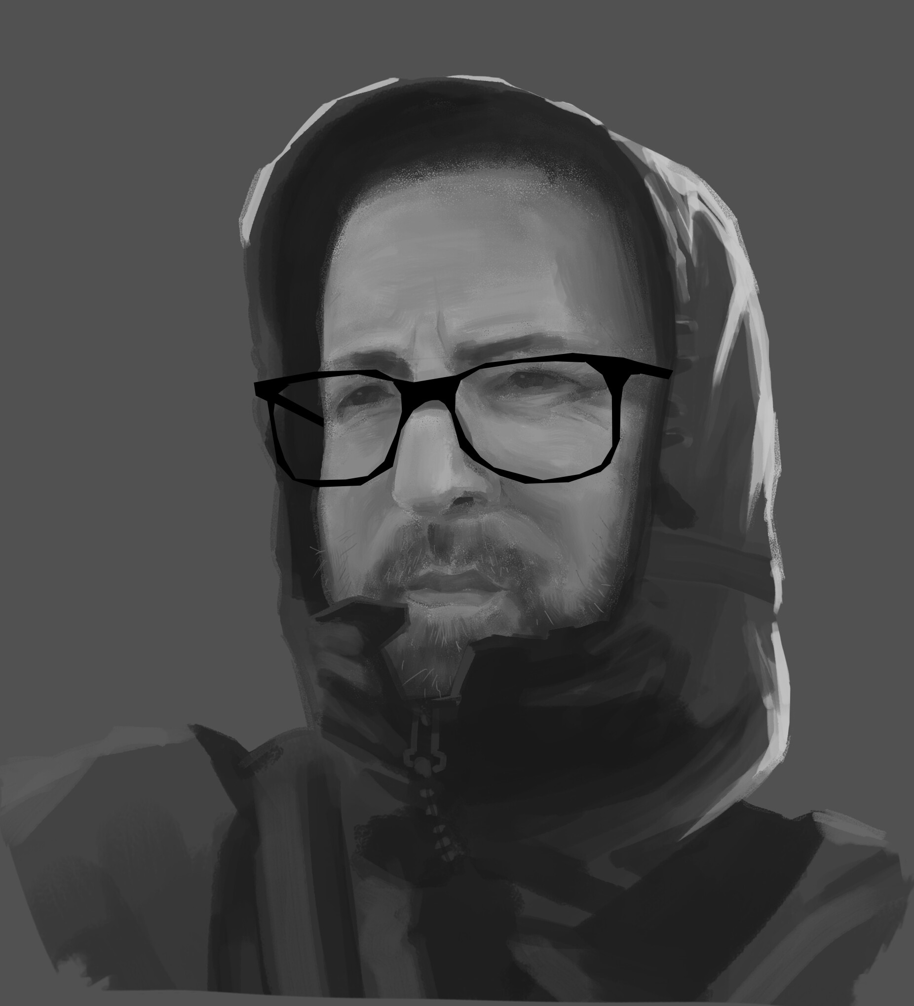 Anthony Martin - Self-portrait