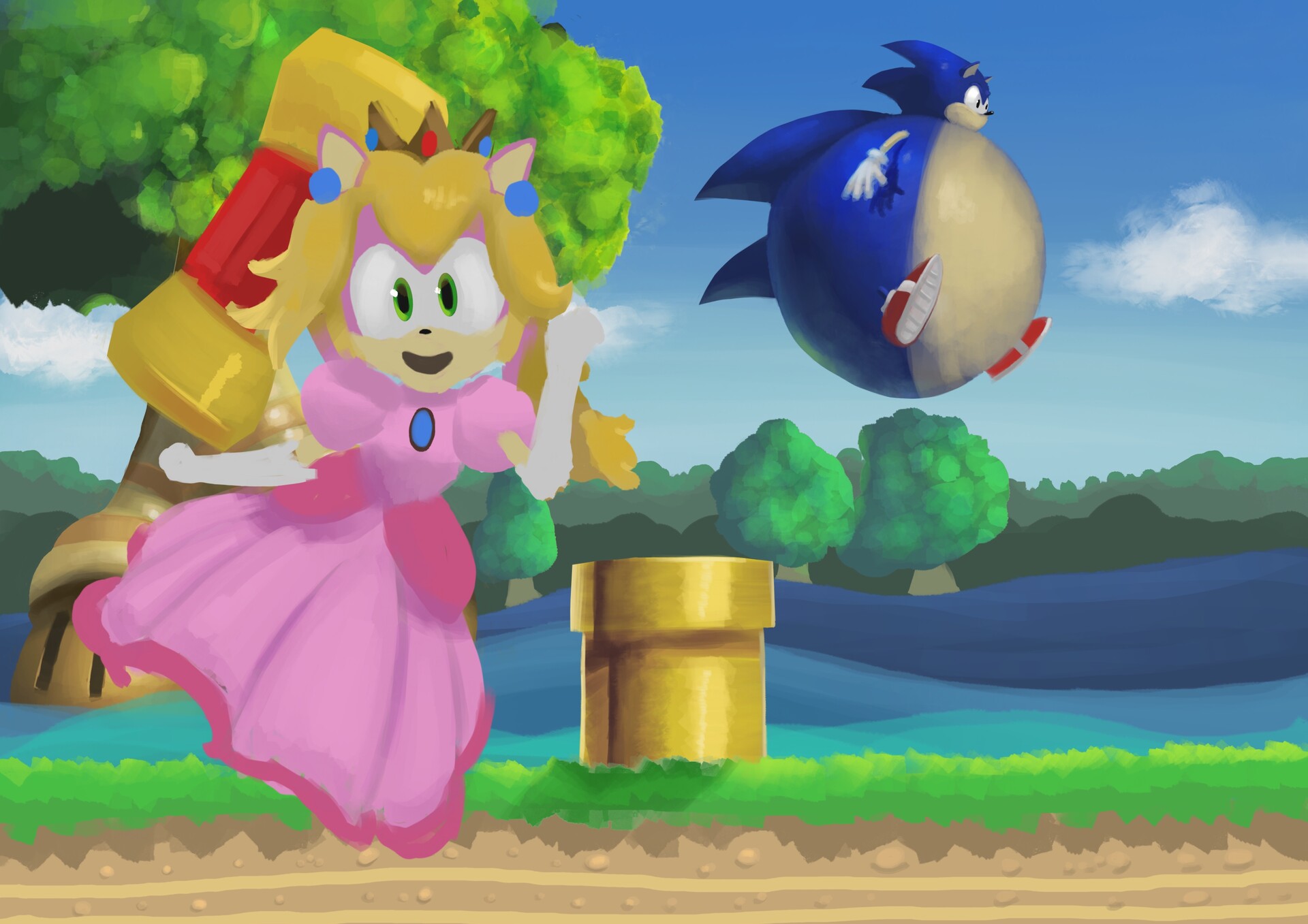 Sonic X Peach