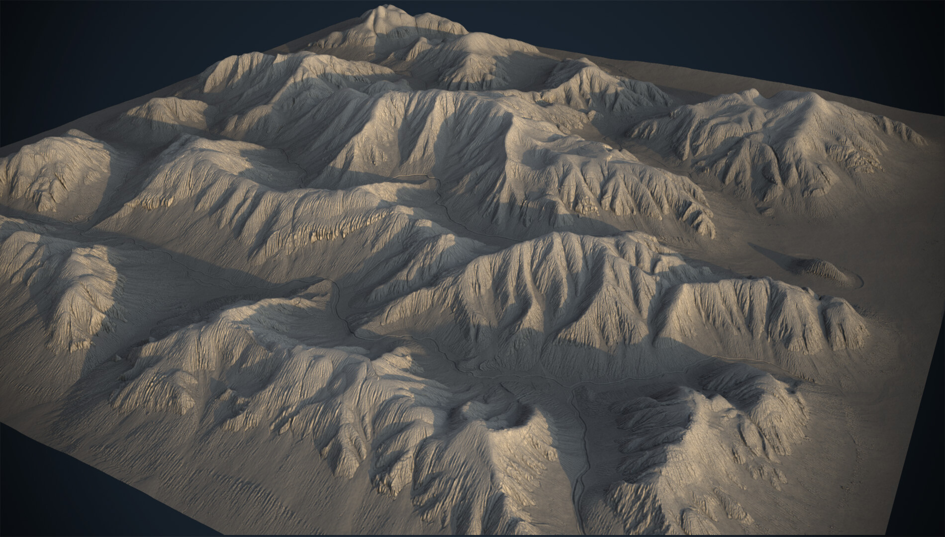 Pascal Muller - Terrain Heightmaps - Substance Designer