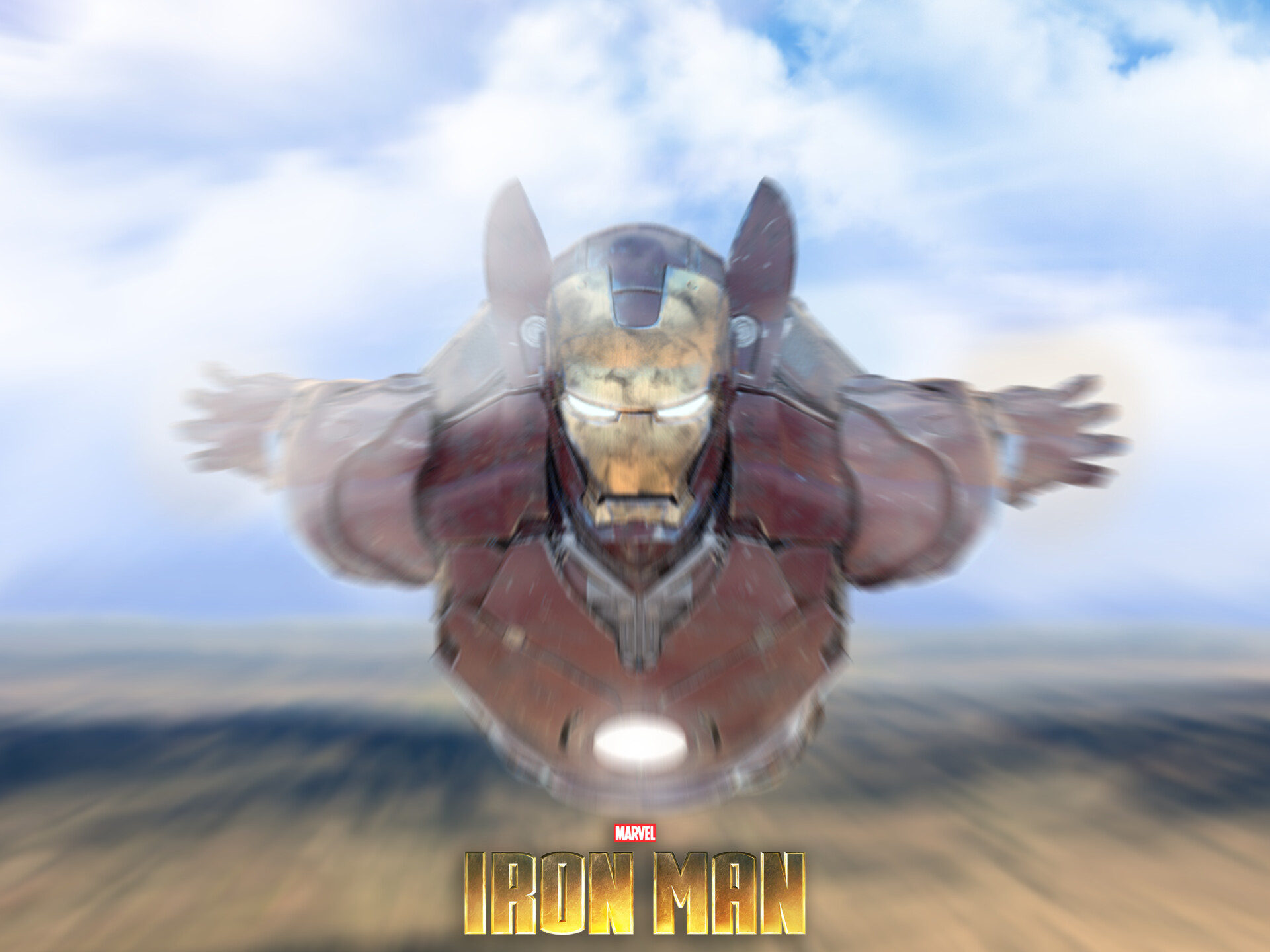 iron man 2008 render