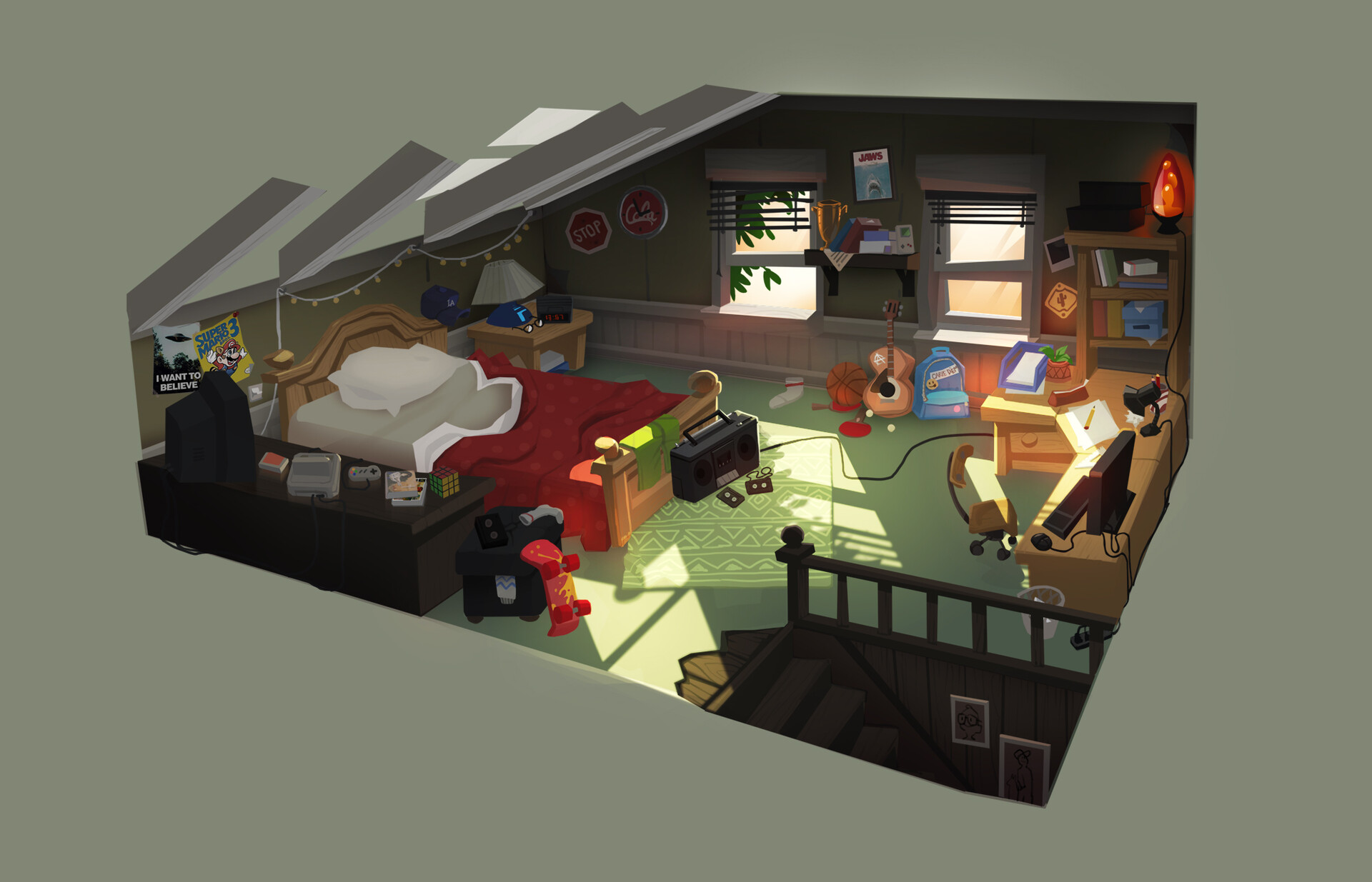 ArtStation - Room Concept