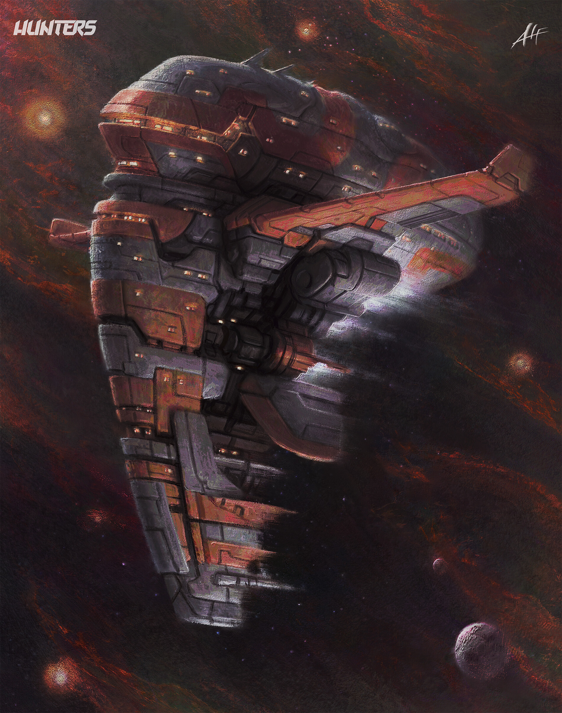 ArtStation - Hunters - Spaceliner
