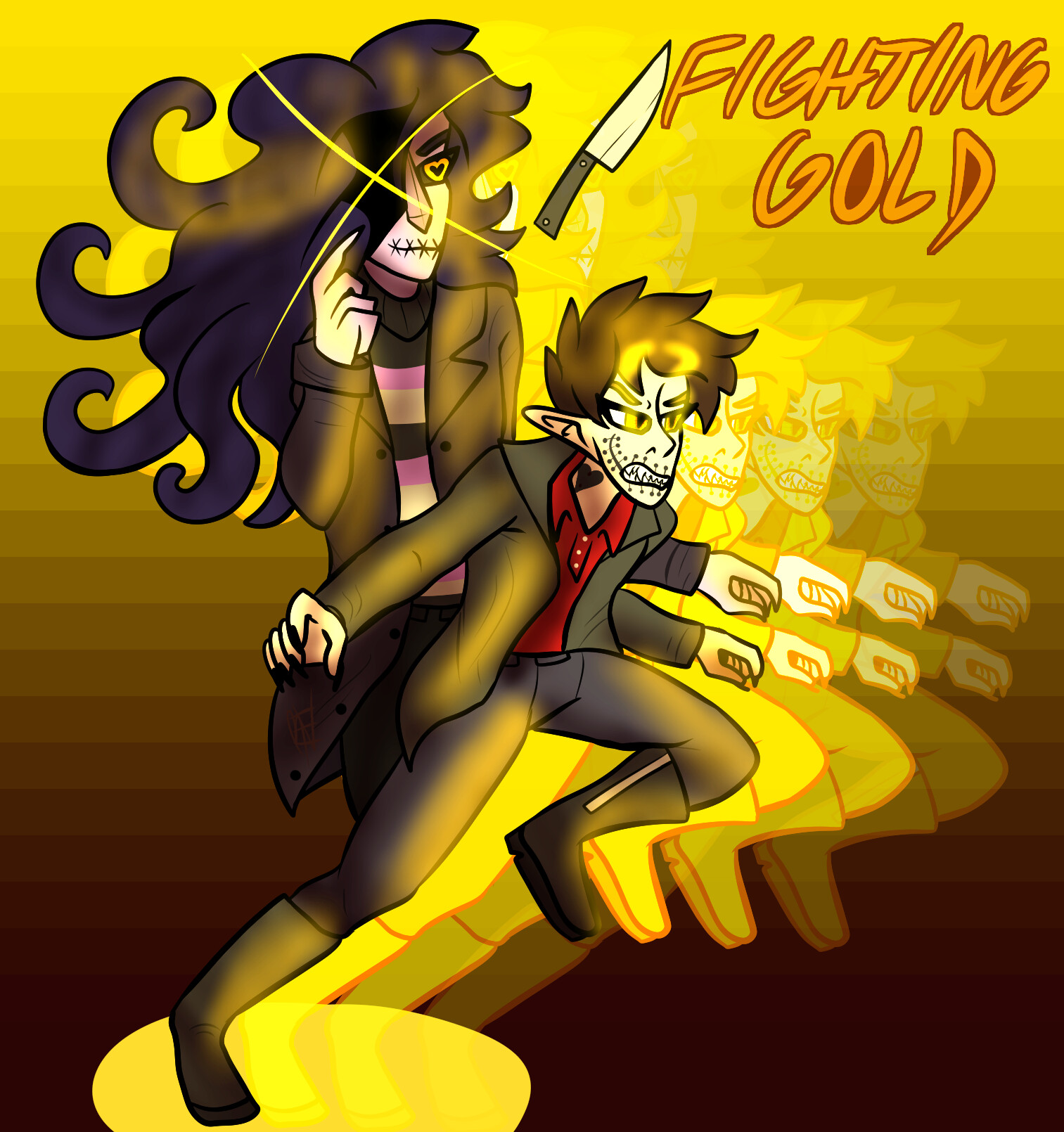 ArtStation - fighting gold