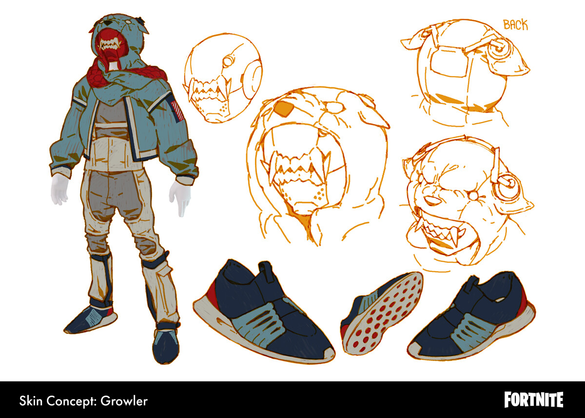 Eliot Min - Fortnite Animal Skins Concept Art