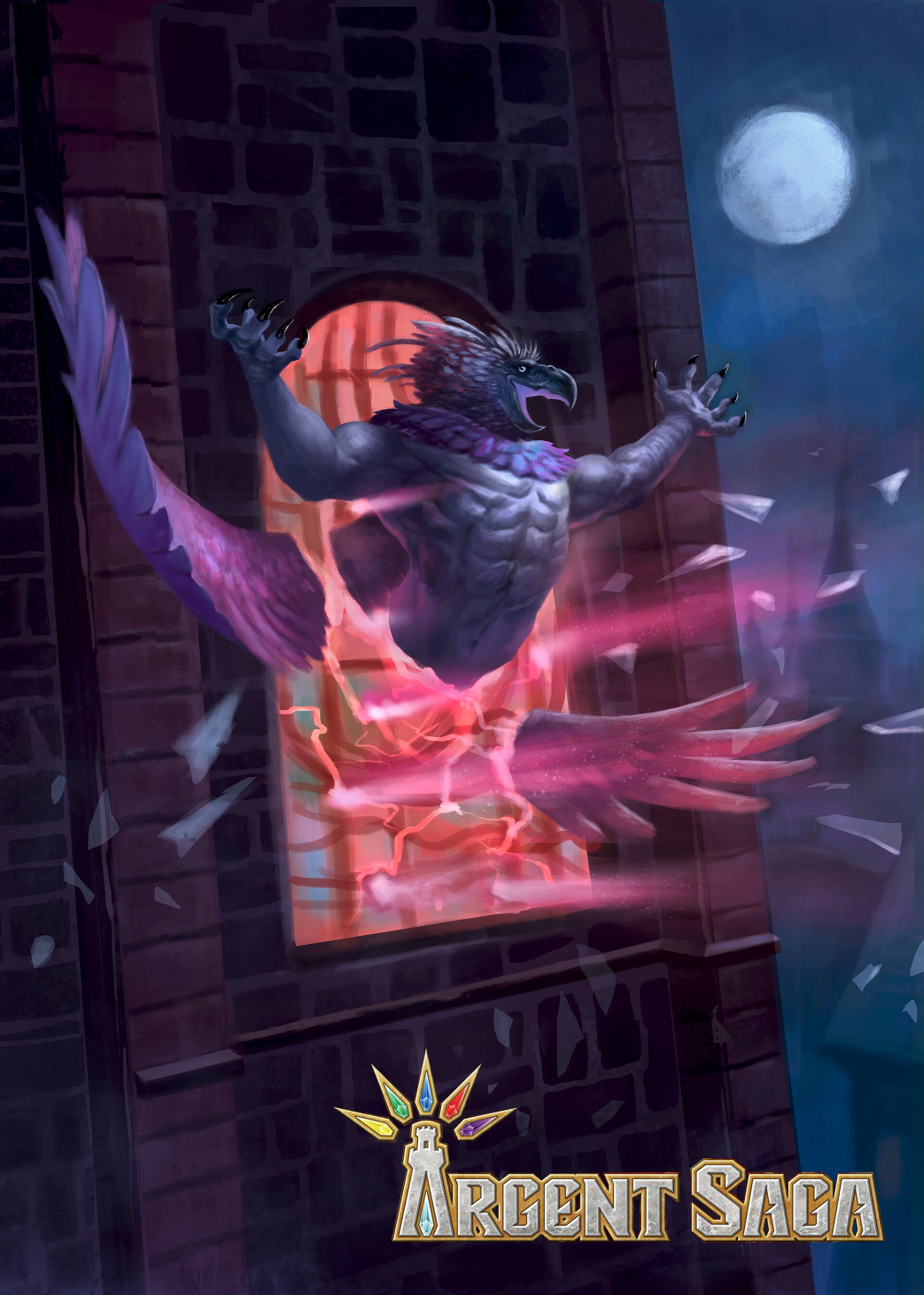 ArtStation - Obsidian Gargoyle