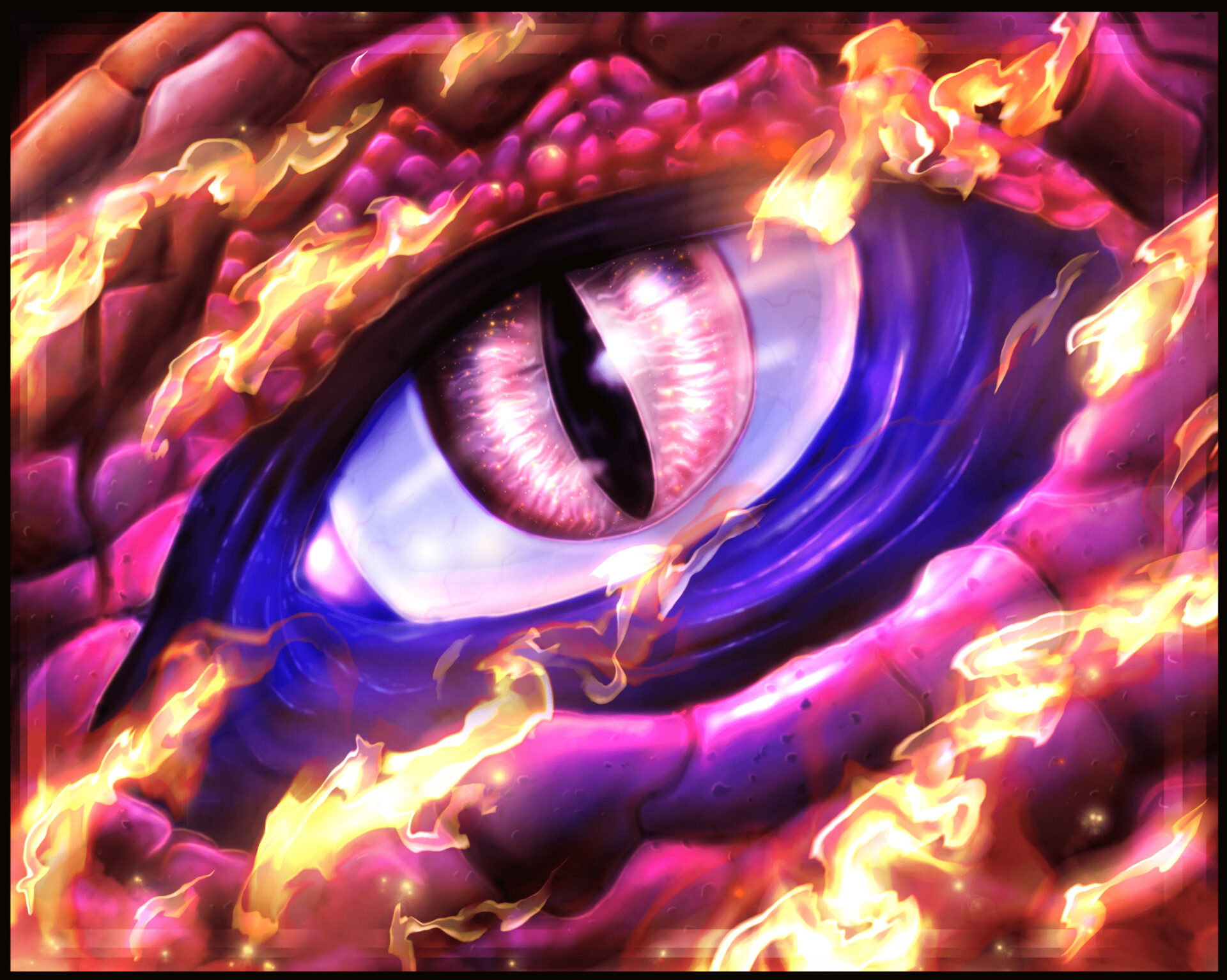 ArtStation - 8- Dragon Eye