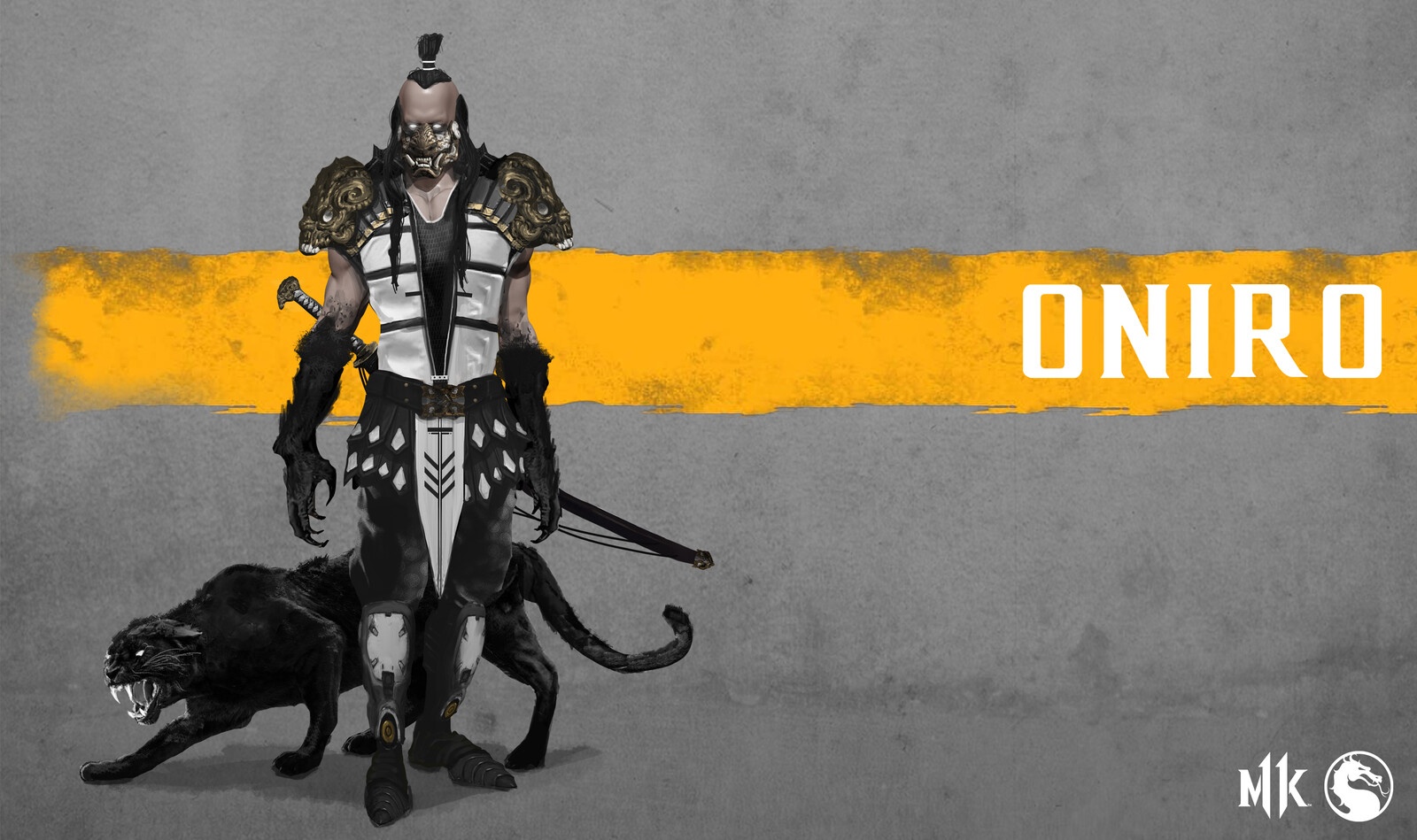 Riccardo Pasquali - Mortal Kombat 11 character re-design: ONIRO