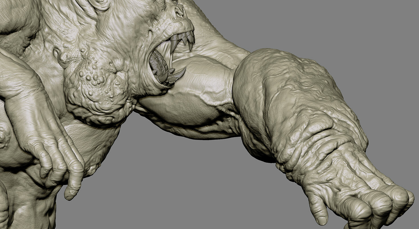 Arthur Duque - Albino Mutant Chimp