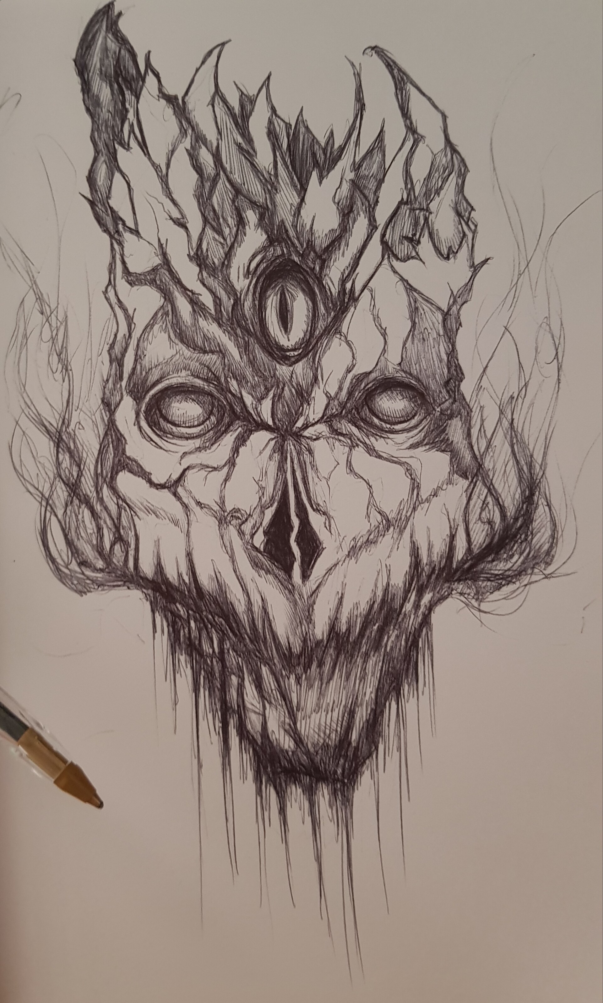 ArtStation - Dark being #1