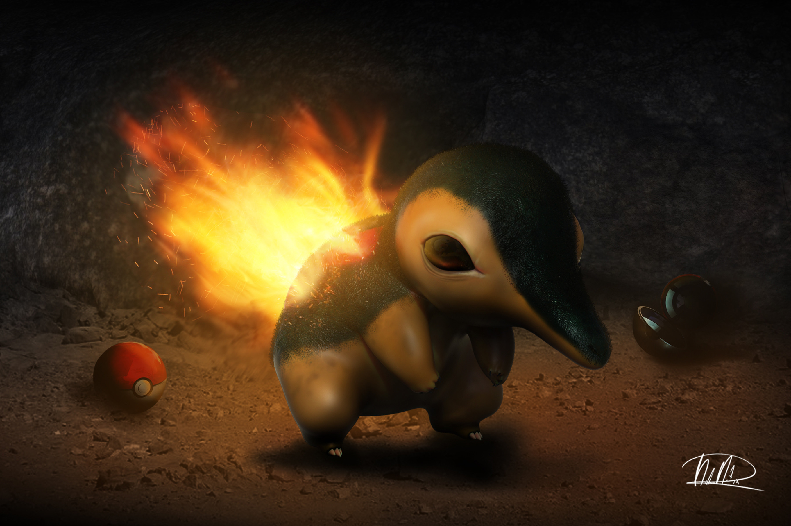 Realistic Cyndaquil