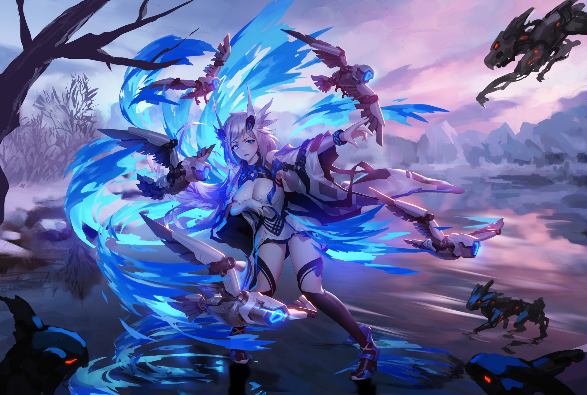 G- Zen 古今秋 - White Starling