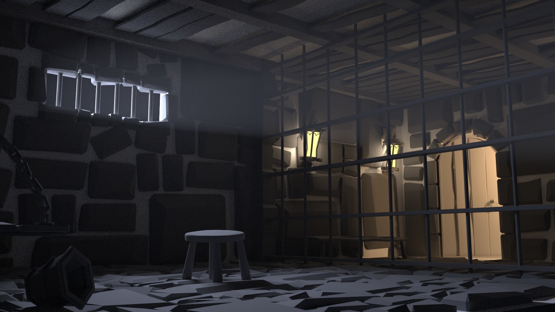 ArtStation - Pirate Jail