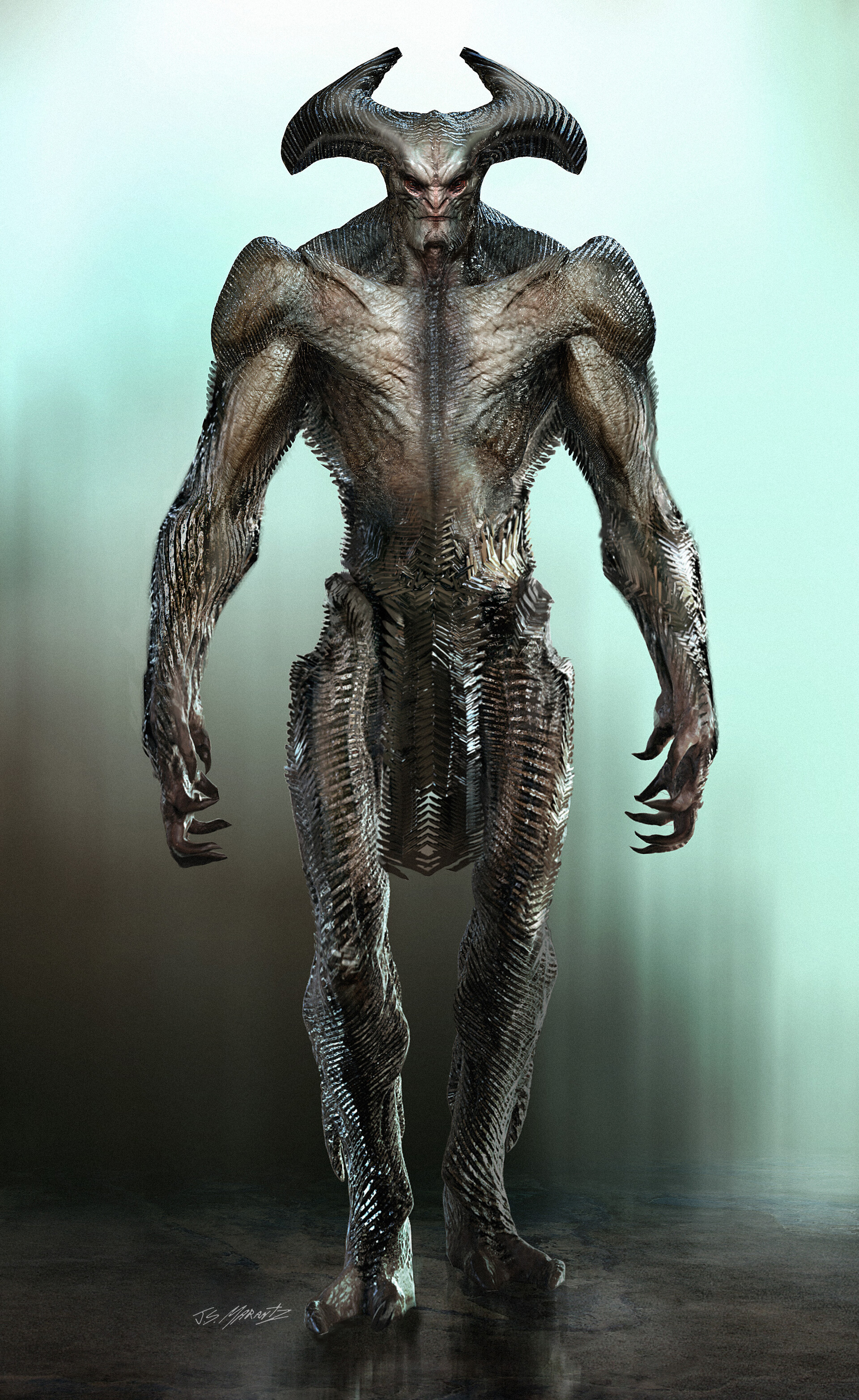 Jerad S. Marantz - Steppenwolf Concept Art for Batman Vs Superman and ...