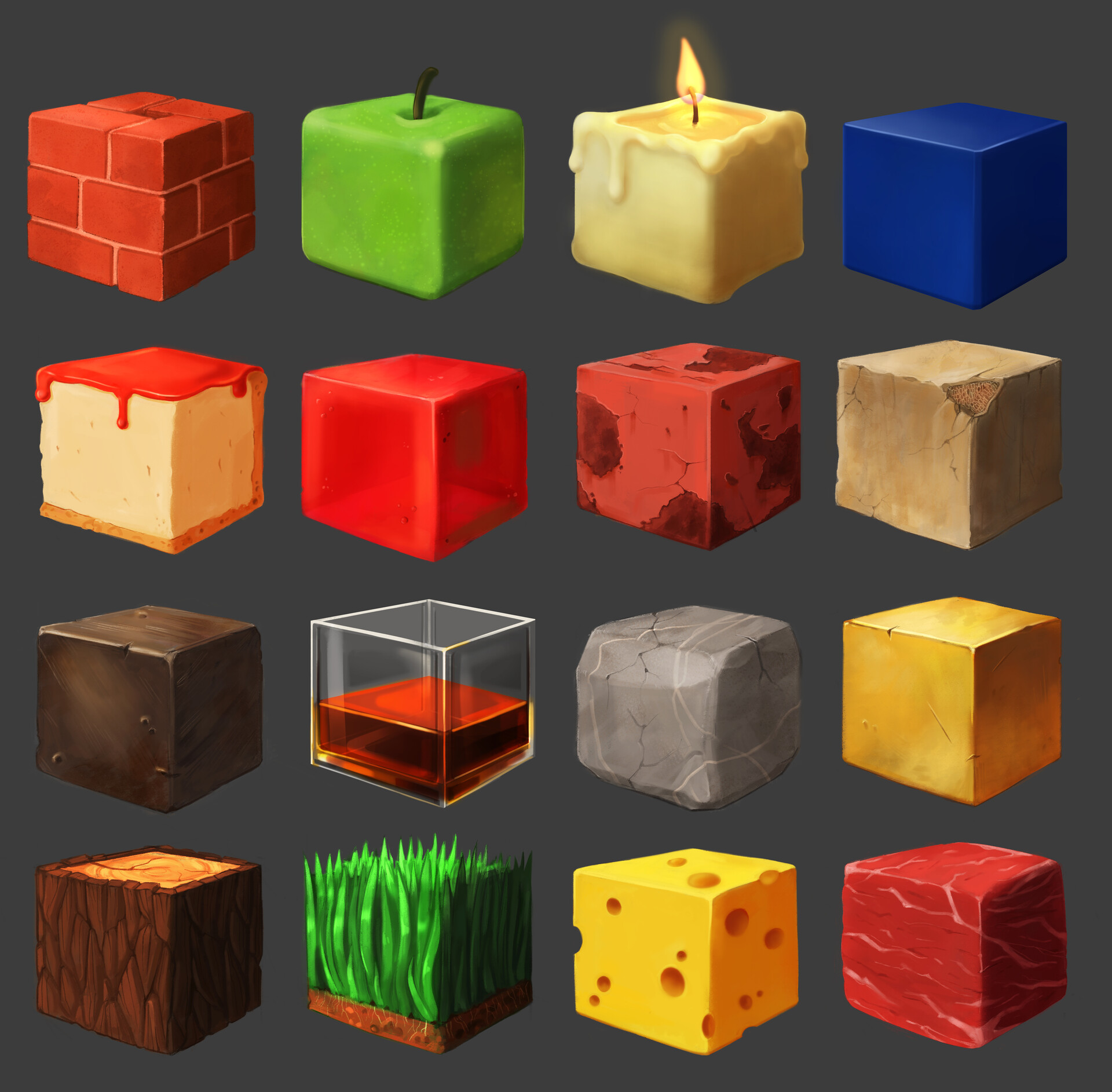 ArtStation - Cube Textures