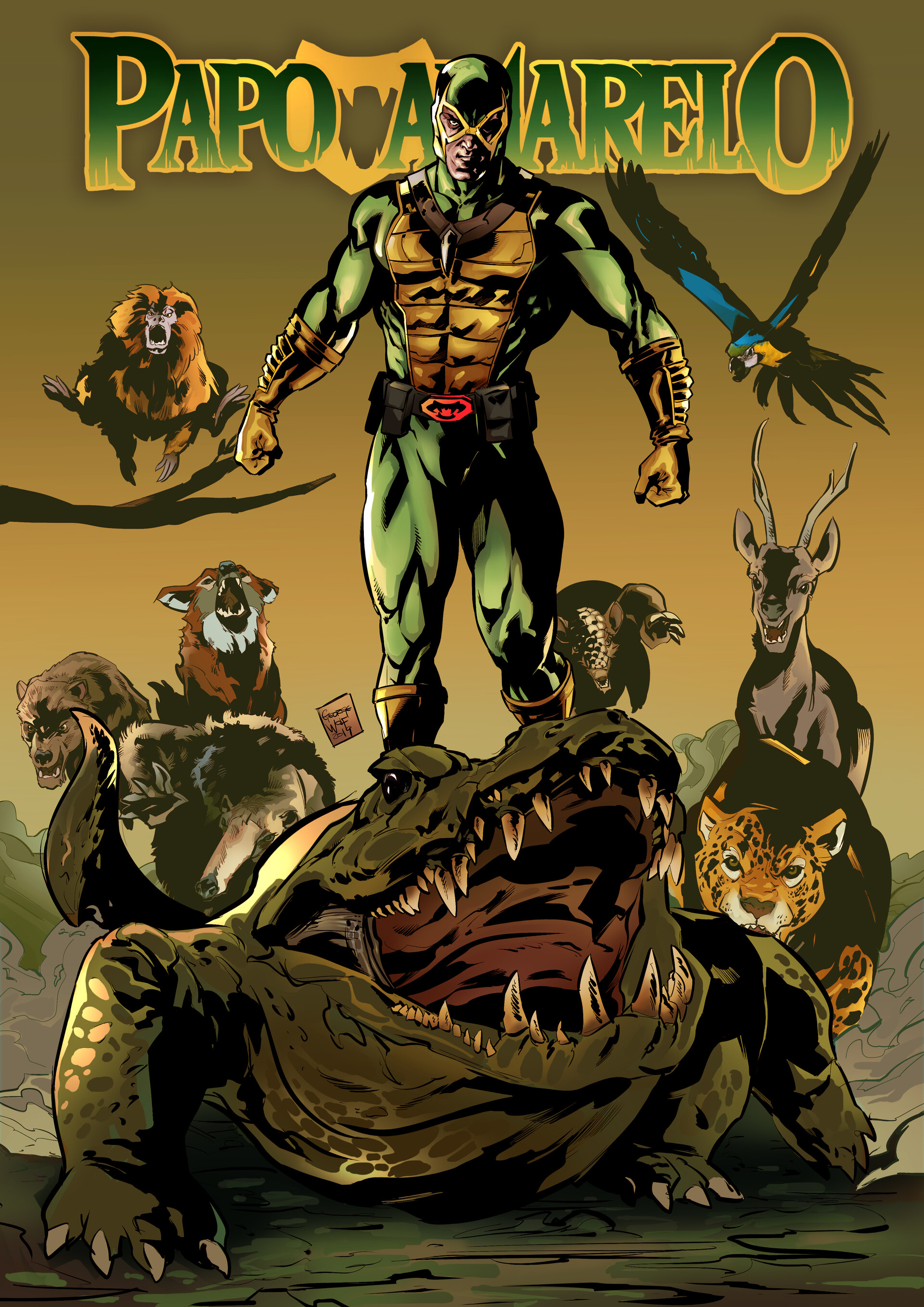 ArtStation - Papo Amarelo Cover (Yellow Craw)