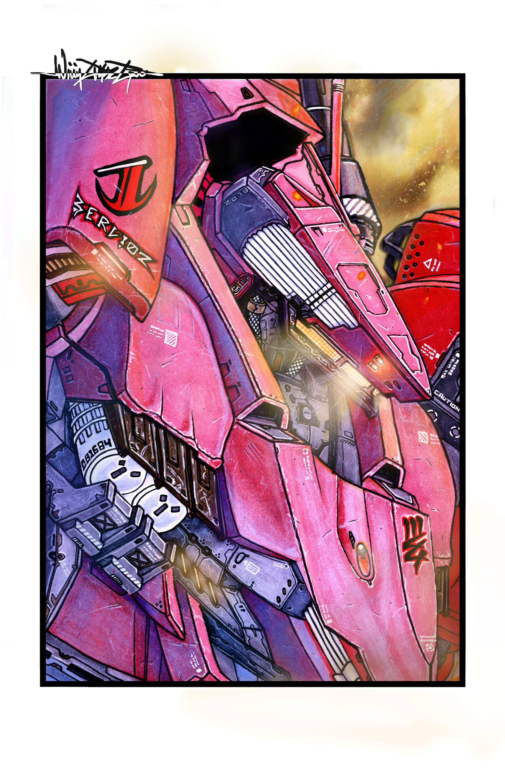 ArtStation - Armored Core Bust 2 - Berlioz