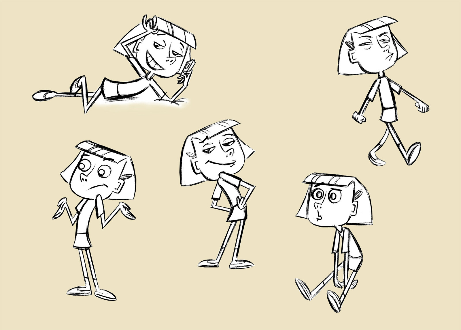 Dan J Foley - Animation - Characters (CJ THE DJ)